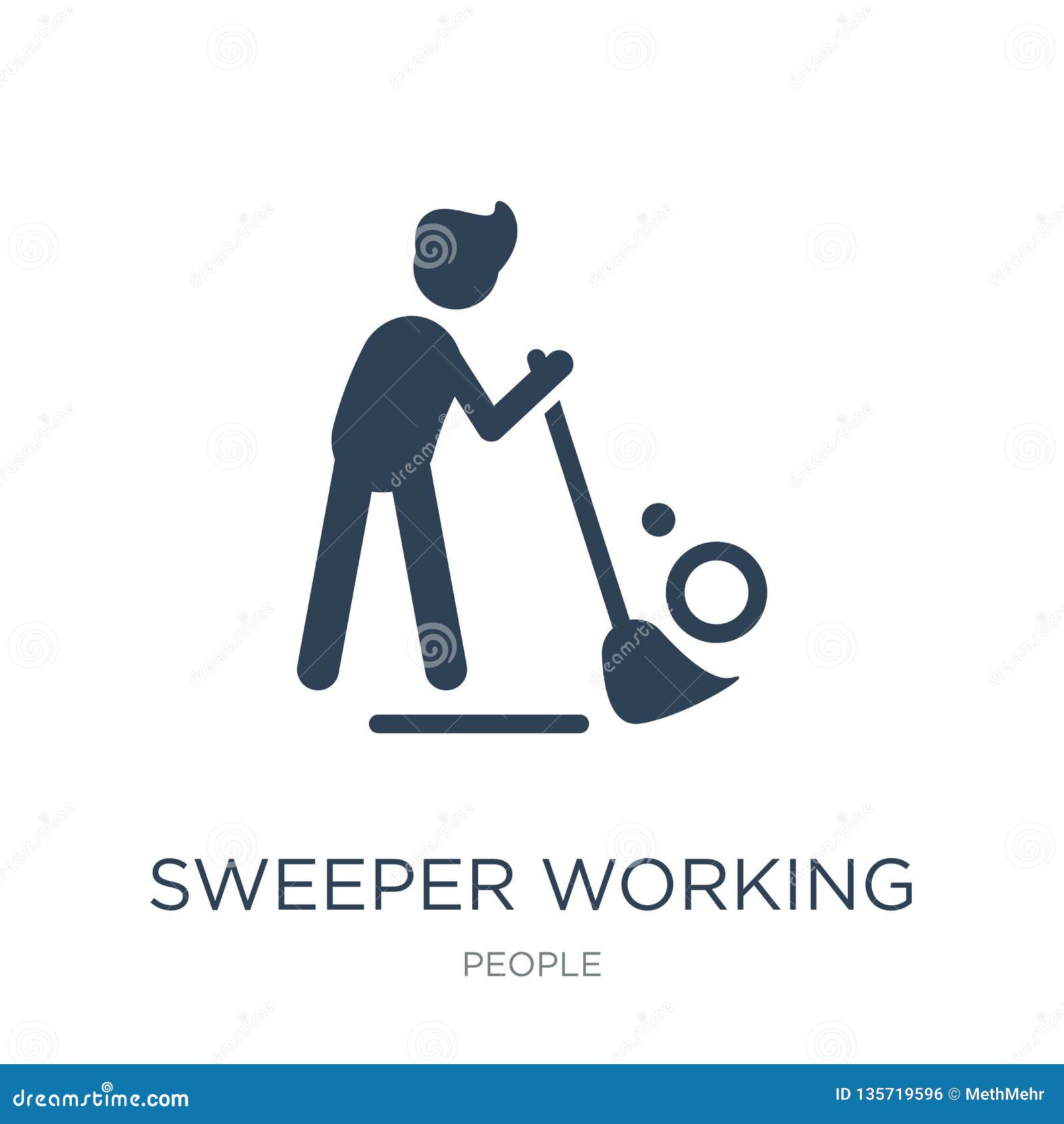 Sweeper Logo Design Cleaning And Maintenance Logo And Vector Template ...