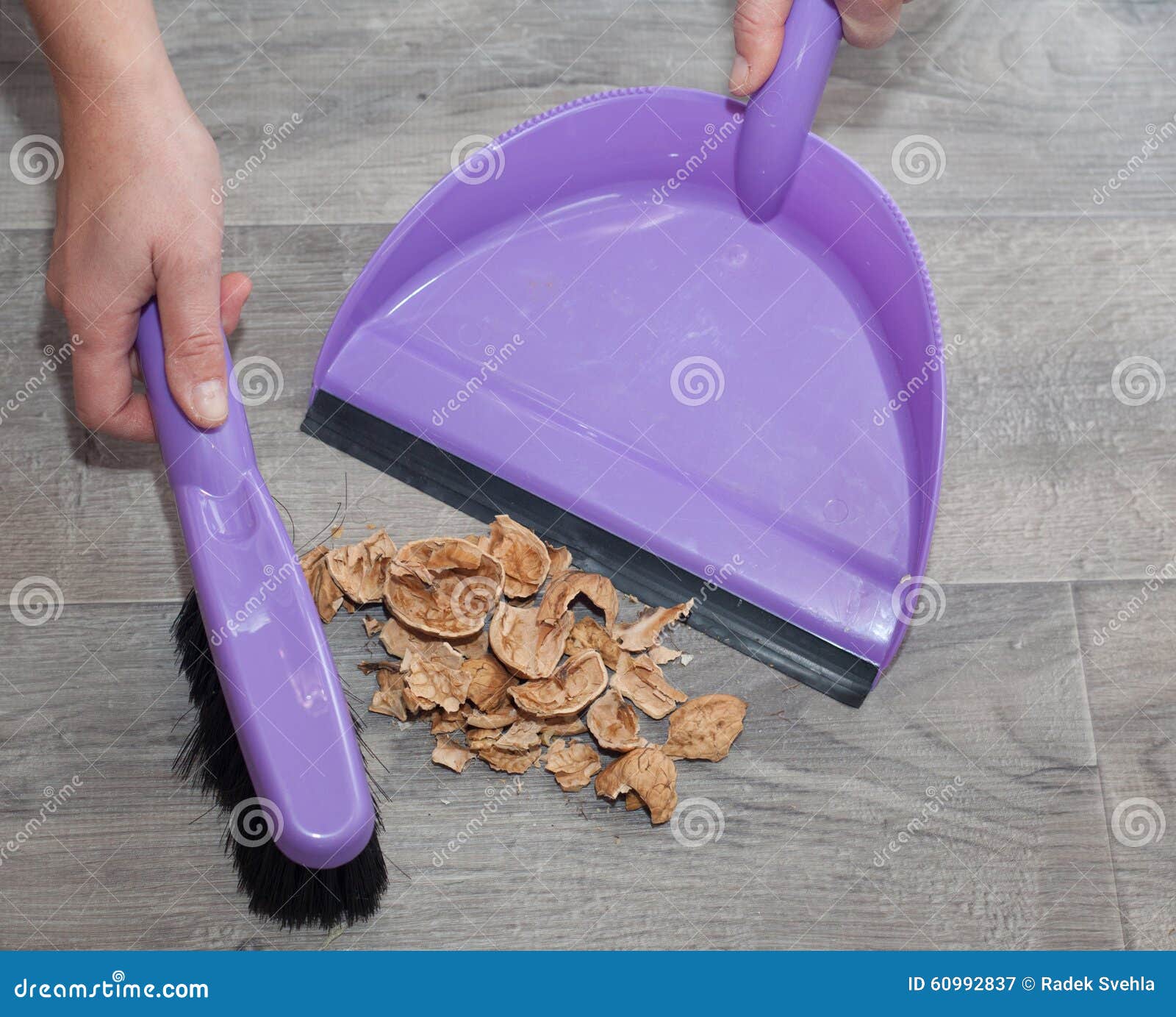 Sweeping through. stock image. Image of housecleaning - 60992837