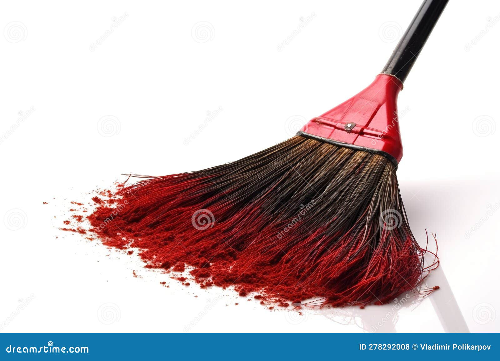 Sweeping Of Mess , Vector Cartoon Stick Figure Illustration ...