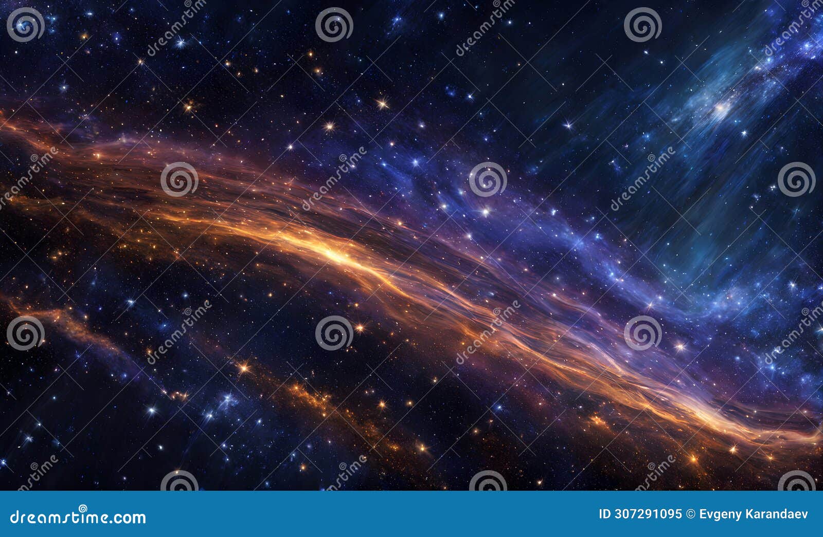 A Sweeping View of the Cosmos, Stars Streaking Across the Celestial ...