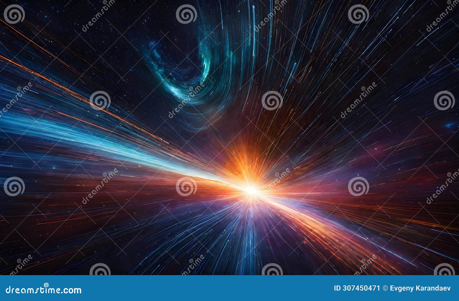 A Sweeping View of the Cosmos, Stars Streaking Across the Celestial ...