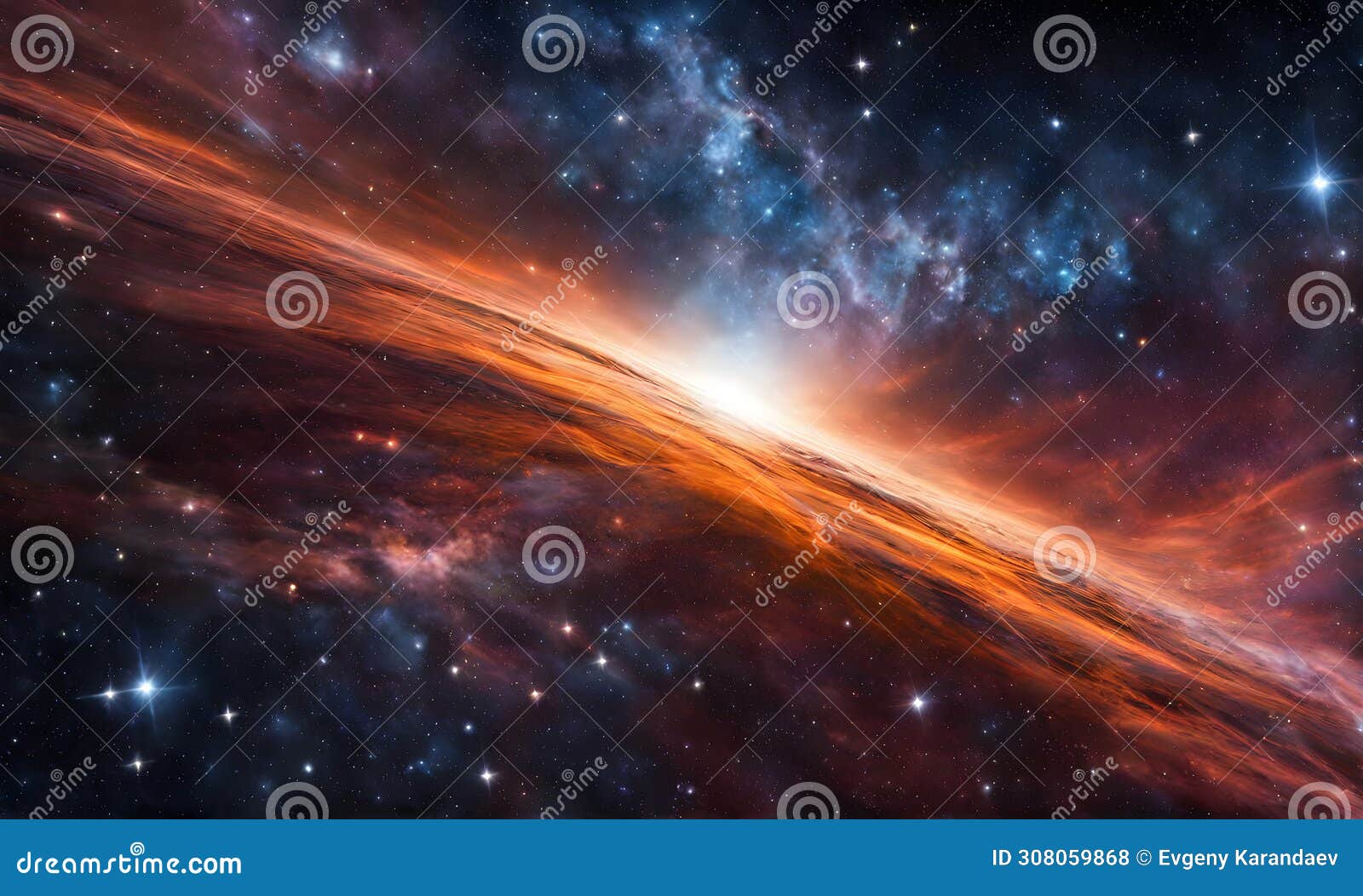 A Sweeping View of the Cosmos, Stars Streaking Across the Celestial ...