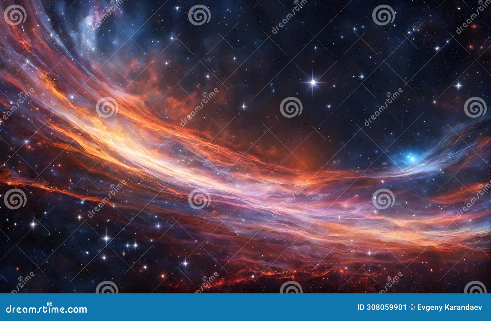 A Sweeping View of the Cosmos, Stars Streaking Across the Celestial ...