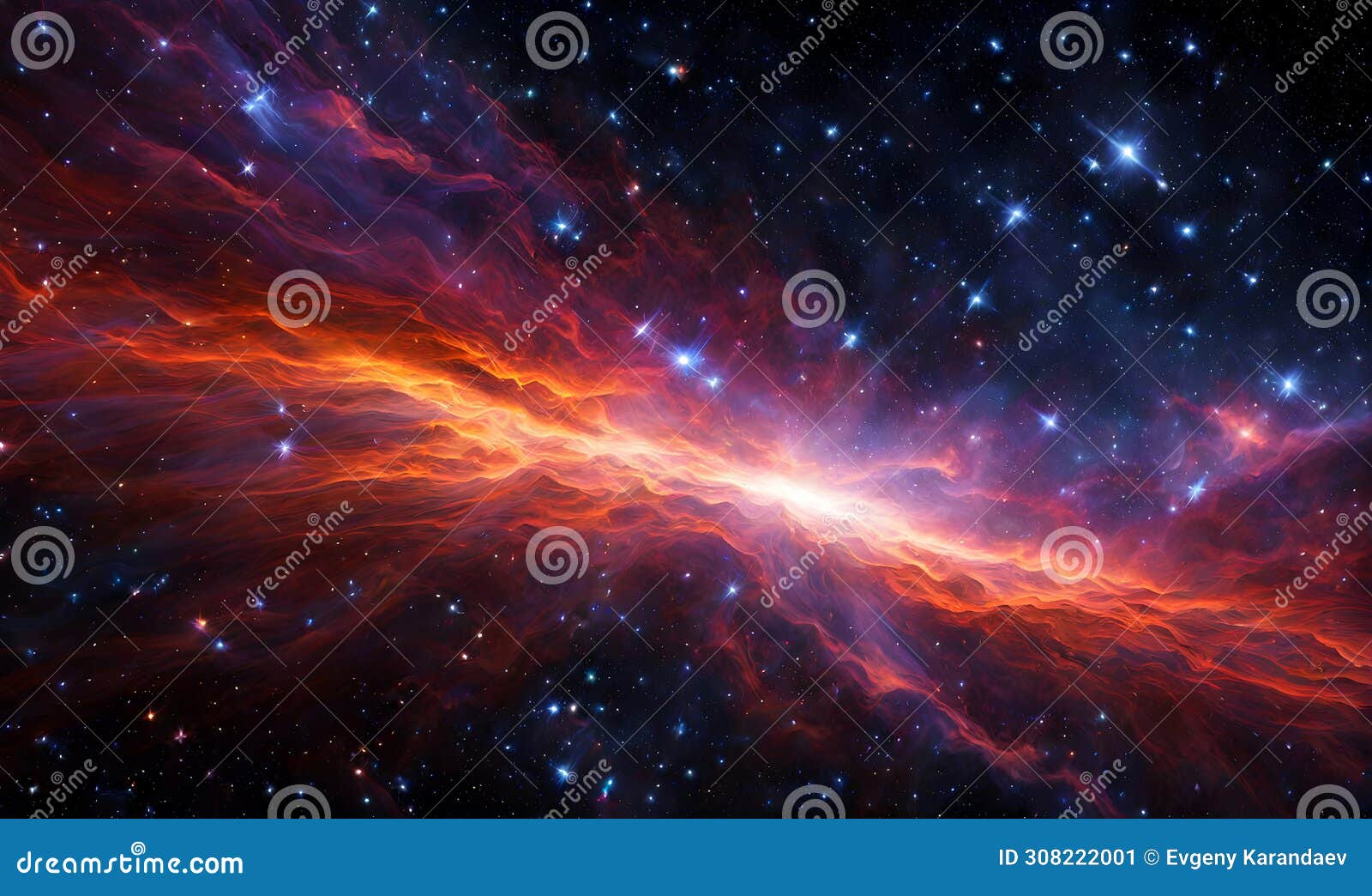 A Sweeping View of the Cosmos, Stars Streaking Across the Celestial ...