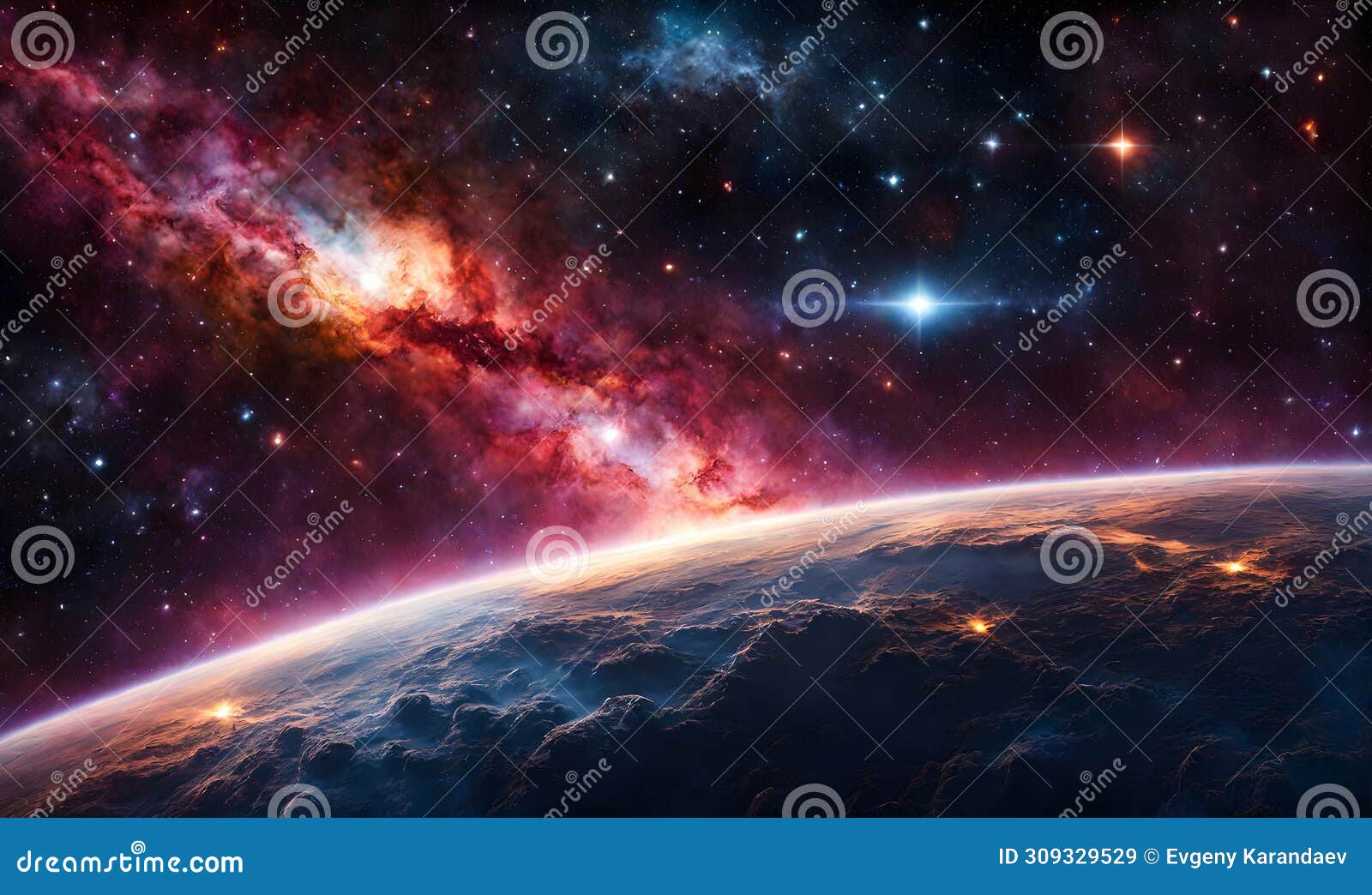 A Sweeping View of the Cosmos, Stars Streaking Across the Celestial ...