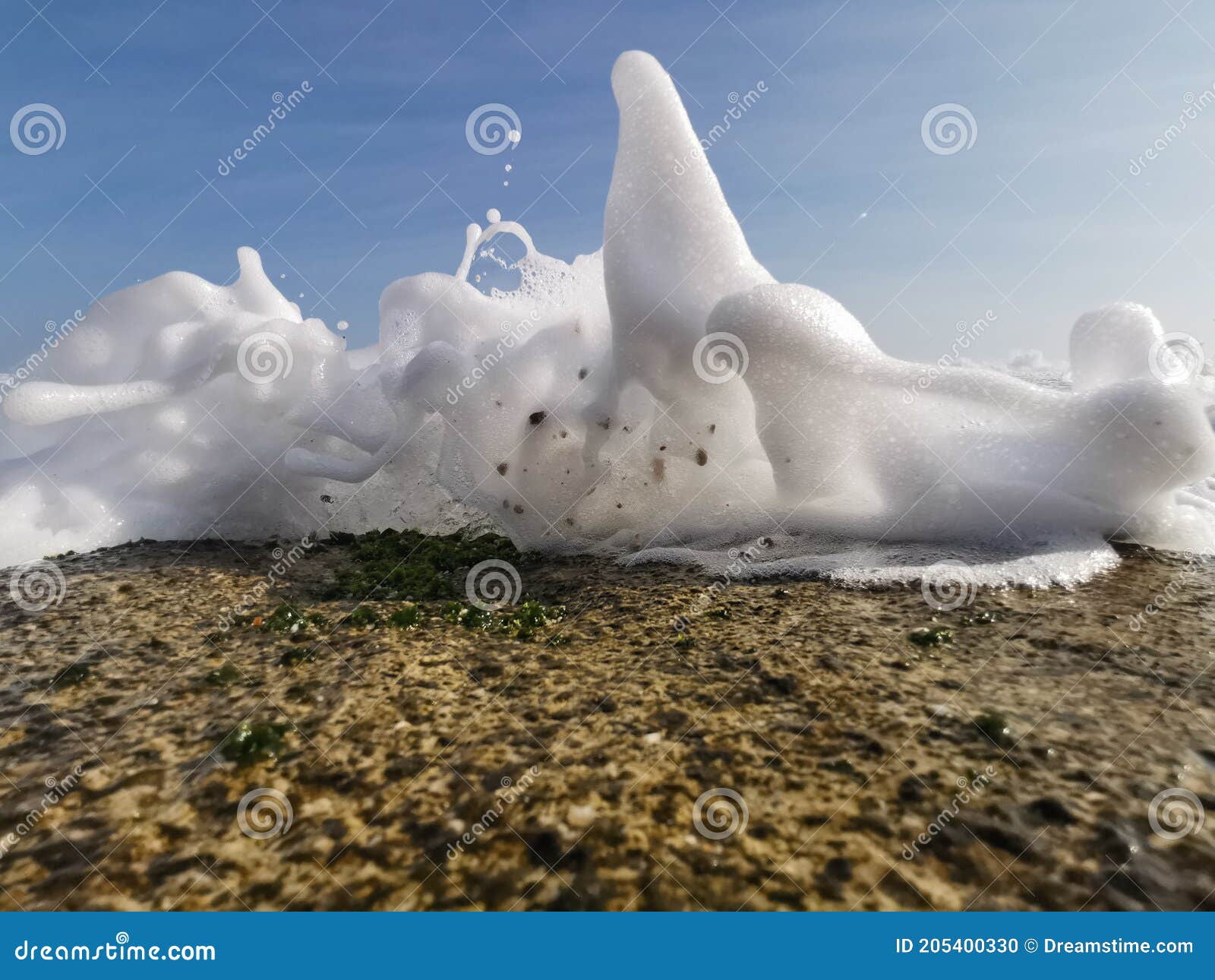 Sweeping Waves stock photo. Image of sweeping, indo - 205400330
