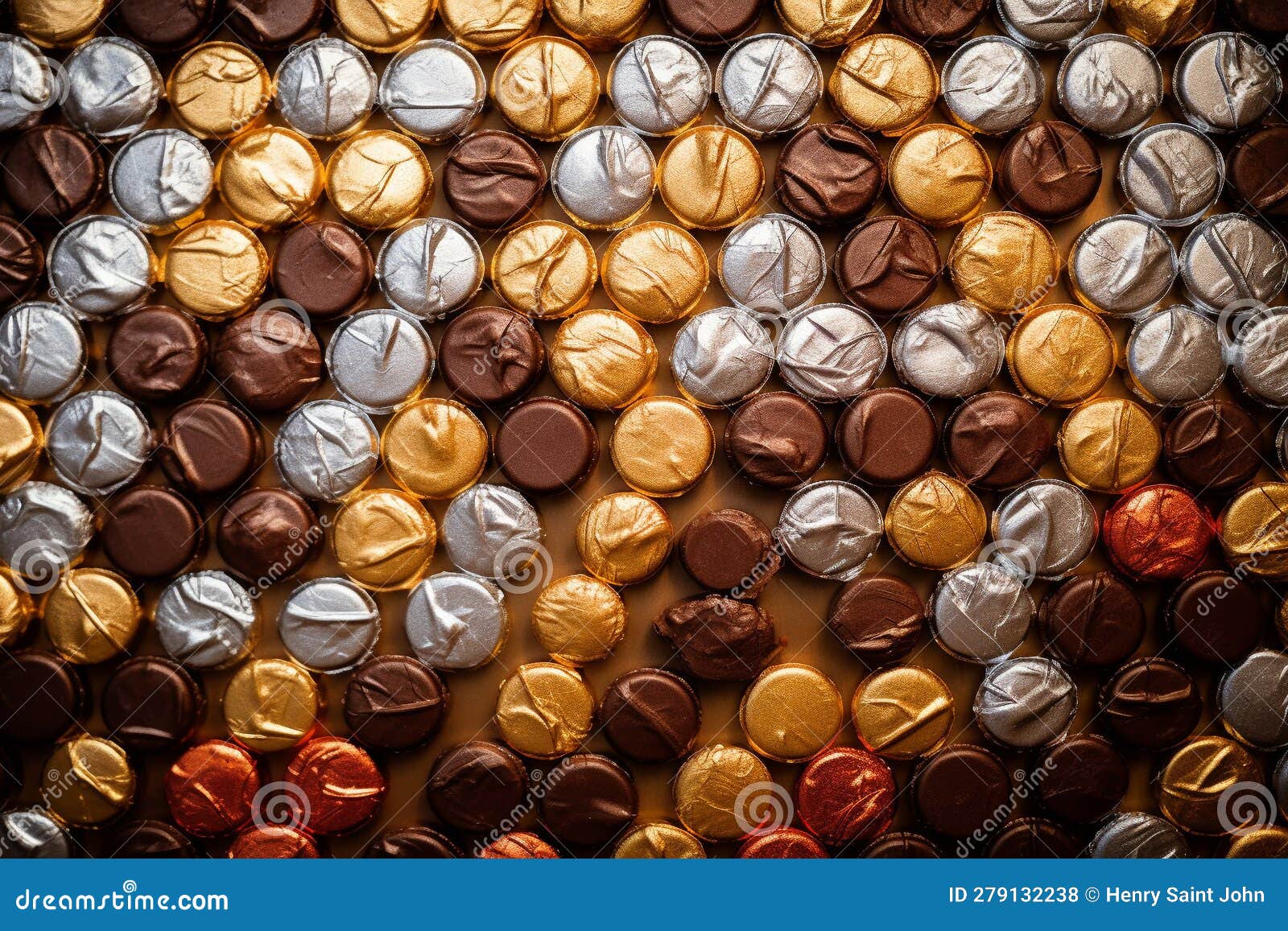 The Sweet Allure: a Spectrum of Candy Delights Stock Illustration ...