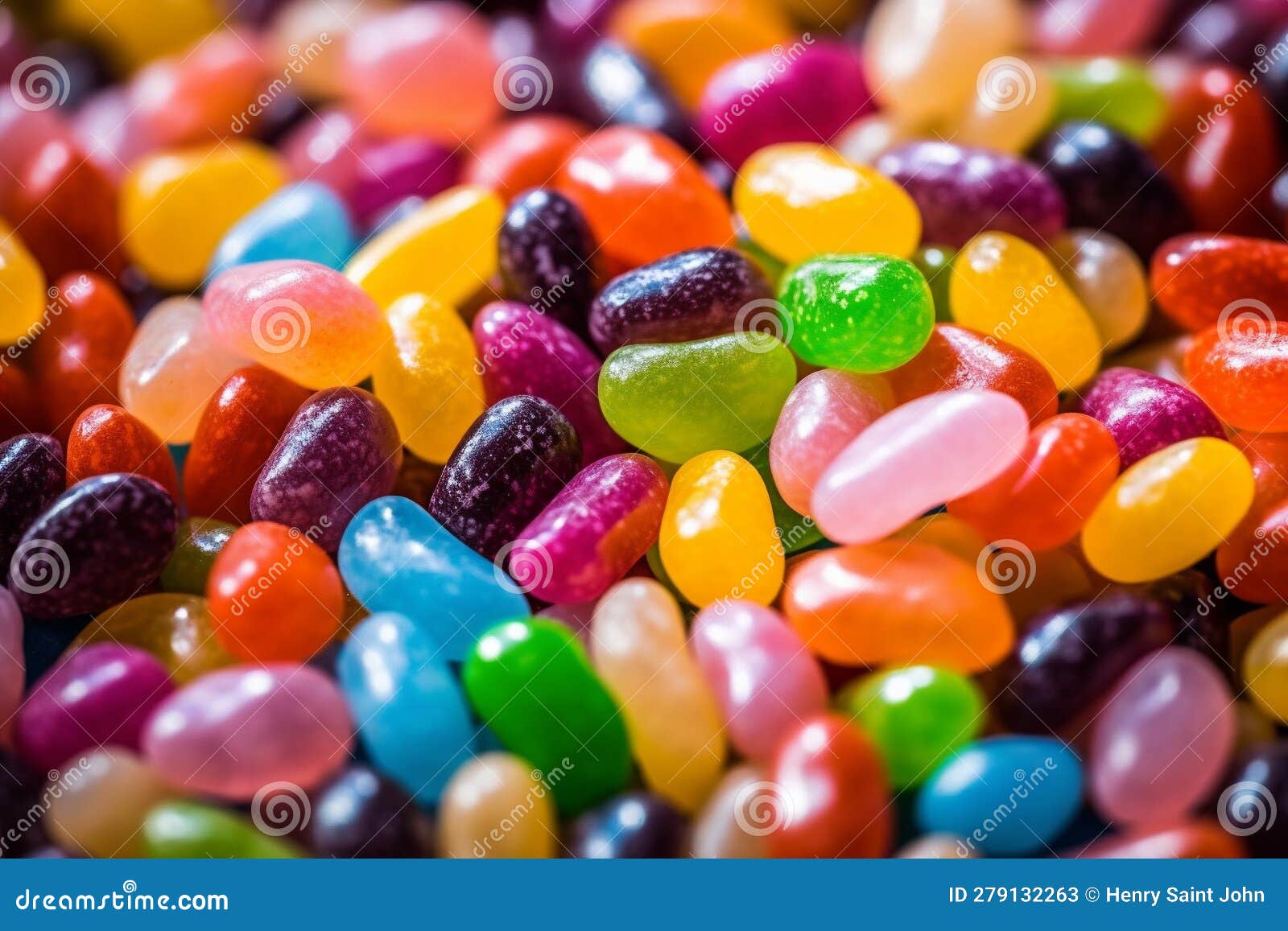 The Sweet Allure: a Spectrum of Candy Delights Stock Illustration ...