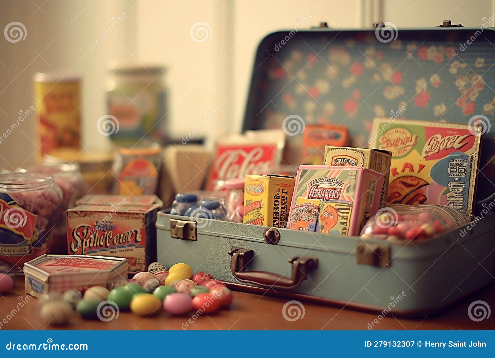 The Sweet Allure: a Spectrum of Candy Delights Stock Illustration ...