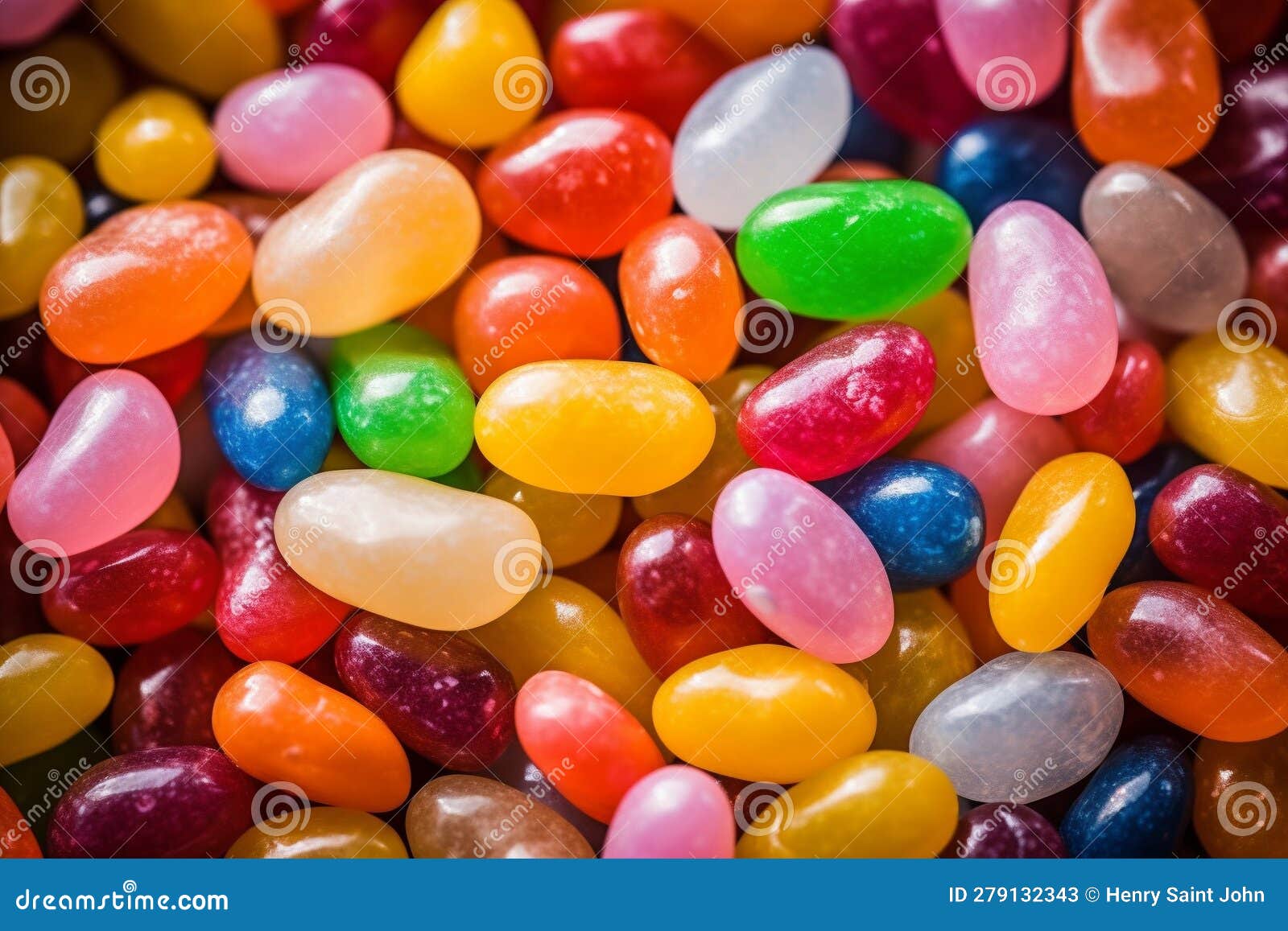 The Sweet Allure: a Spectrum of Candy Delights Stock Illustration ...