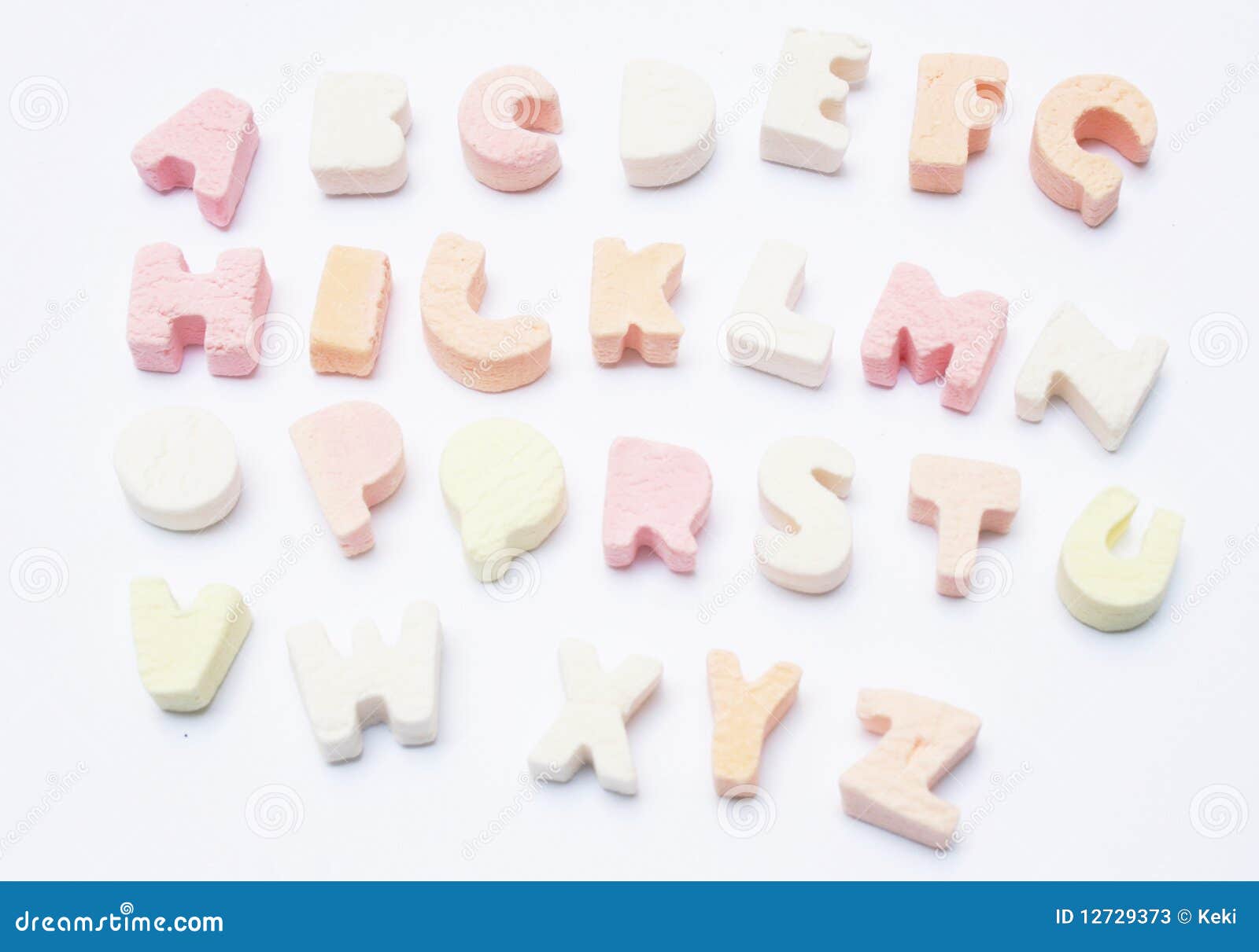 Sweet alphabet stock image. Image of flavour, pink, pastel - 12729373