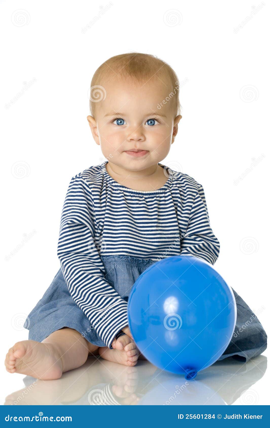 Sweet baby with balloon stock photo. Image of laughing - 25601284