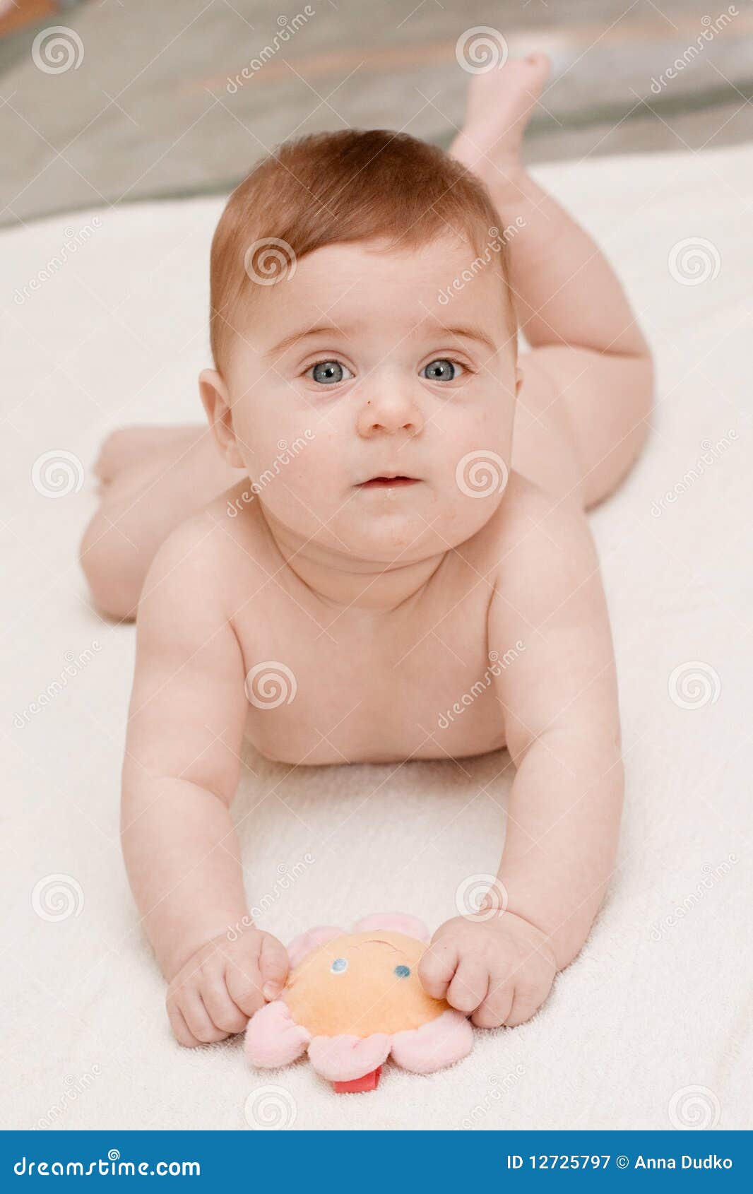 Sweet baby girl stock image. Image of childcare, healthy - 12725797