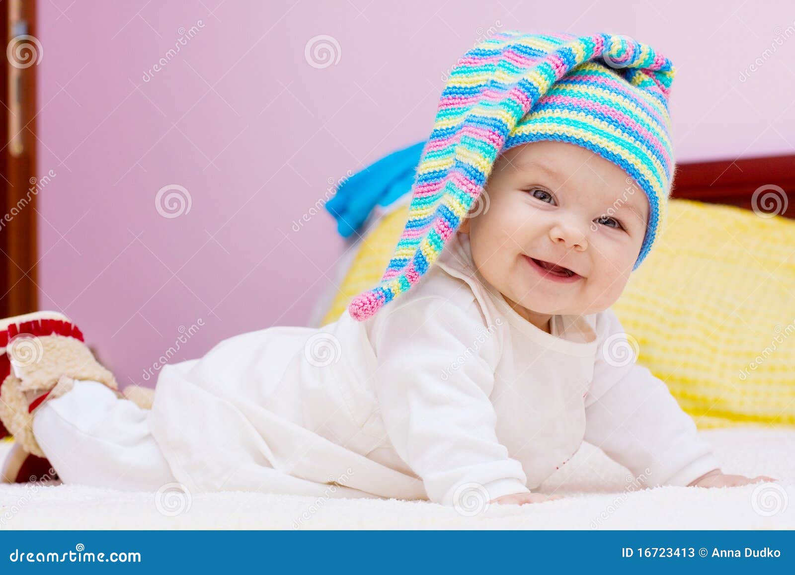 Sweet baby girl stock image. Image of human, expression - 16723413