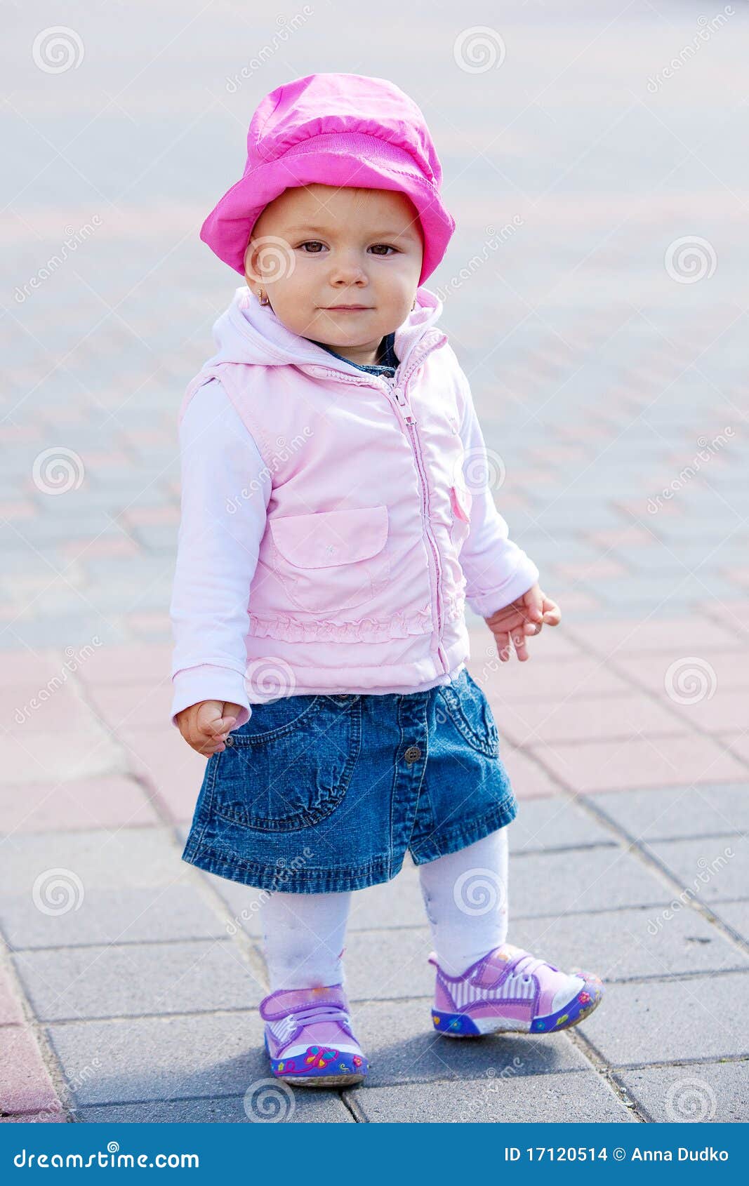 Sweet baby girl stock photo. Image of expression, birth - 17120514