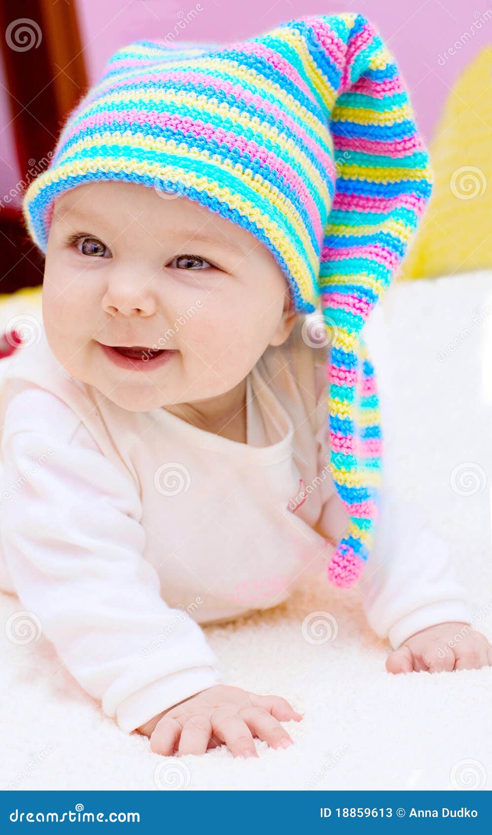 Sweet baby girl stock image. Image of face, lovely, childhood - 18859613