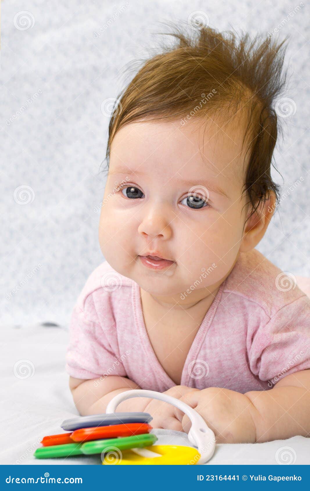 Sweet baby girl stock image. Image of cheerful, lovely - 23164441