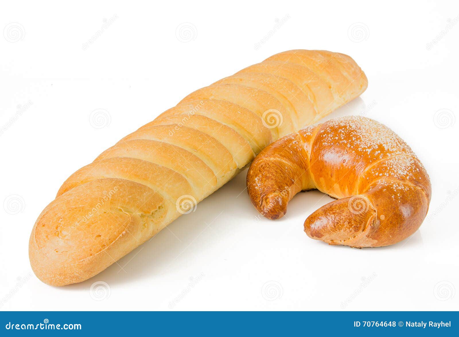 French Bread Baguettes Croissants