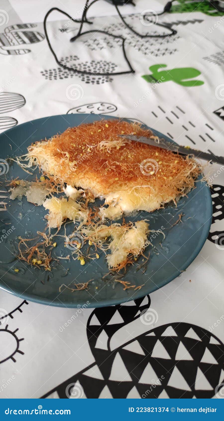 Sweet bakery Arab food stock photo. Image of plant, bakery - 223821374