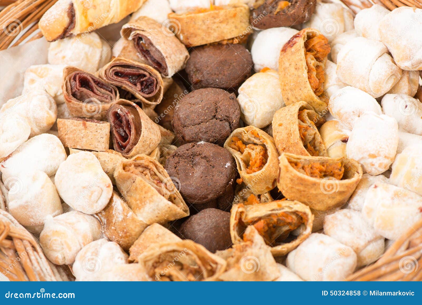 Sweet Bakery Products stock photo. Image of canapes, bakeries - 50324858