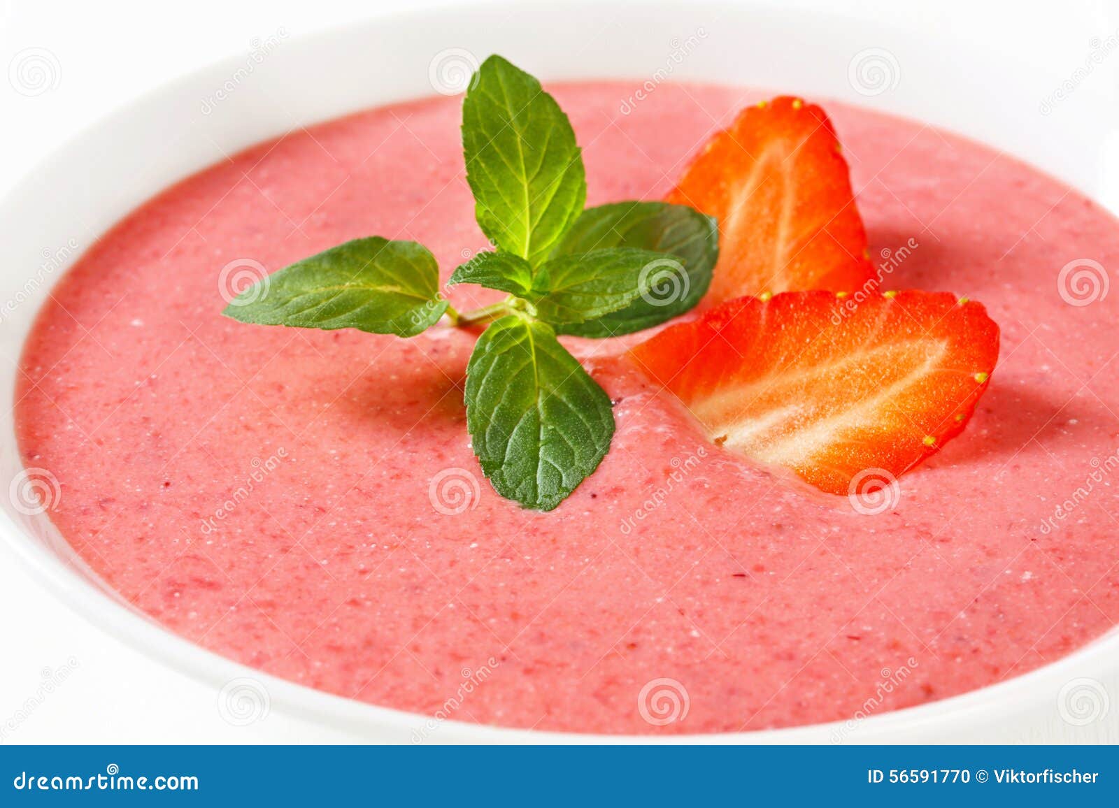Sweet berry soup stock photo. Image of studio, chilled - 56591770