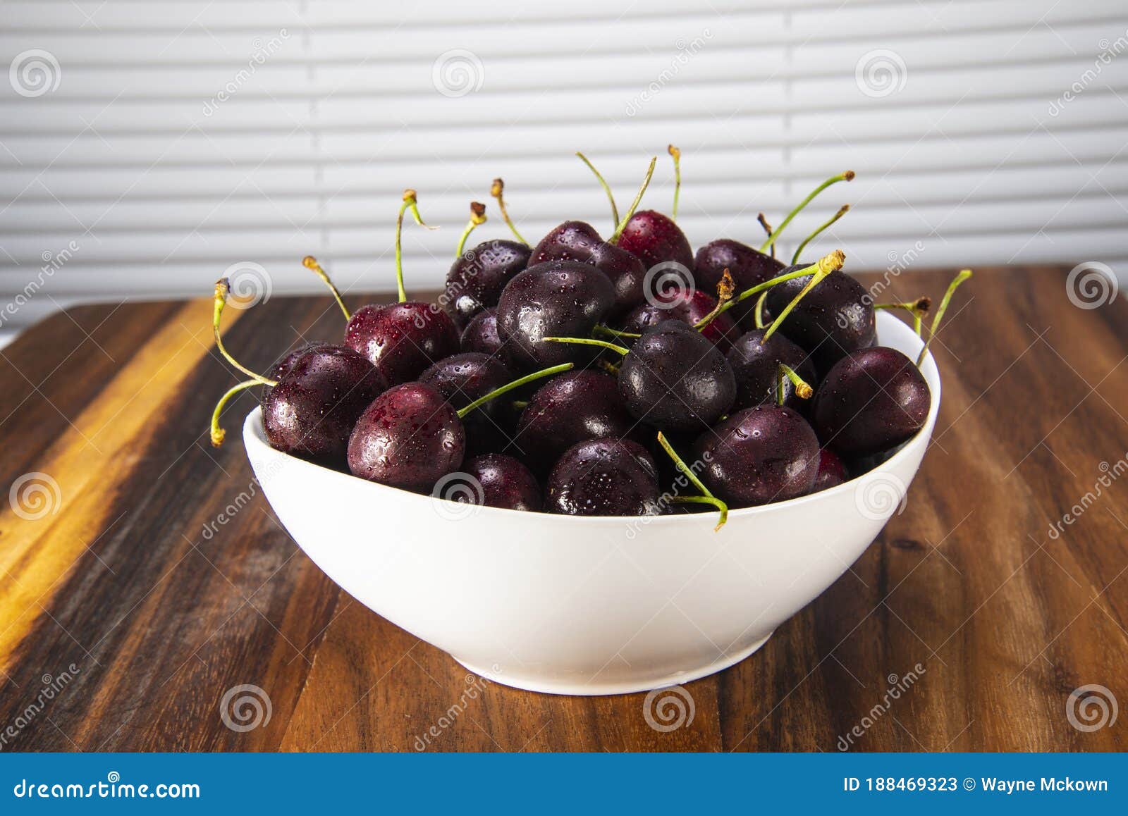 Sweet bing cherries stock image. Image of garden, botany - 188469323
