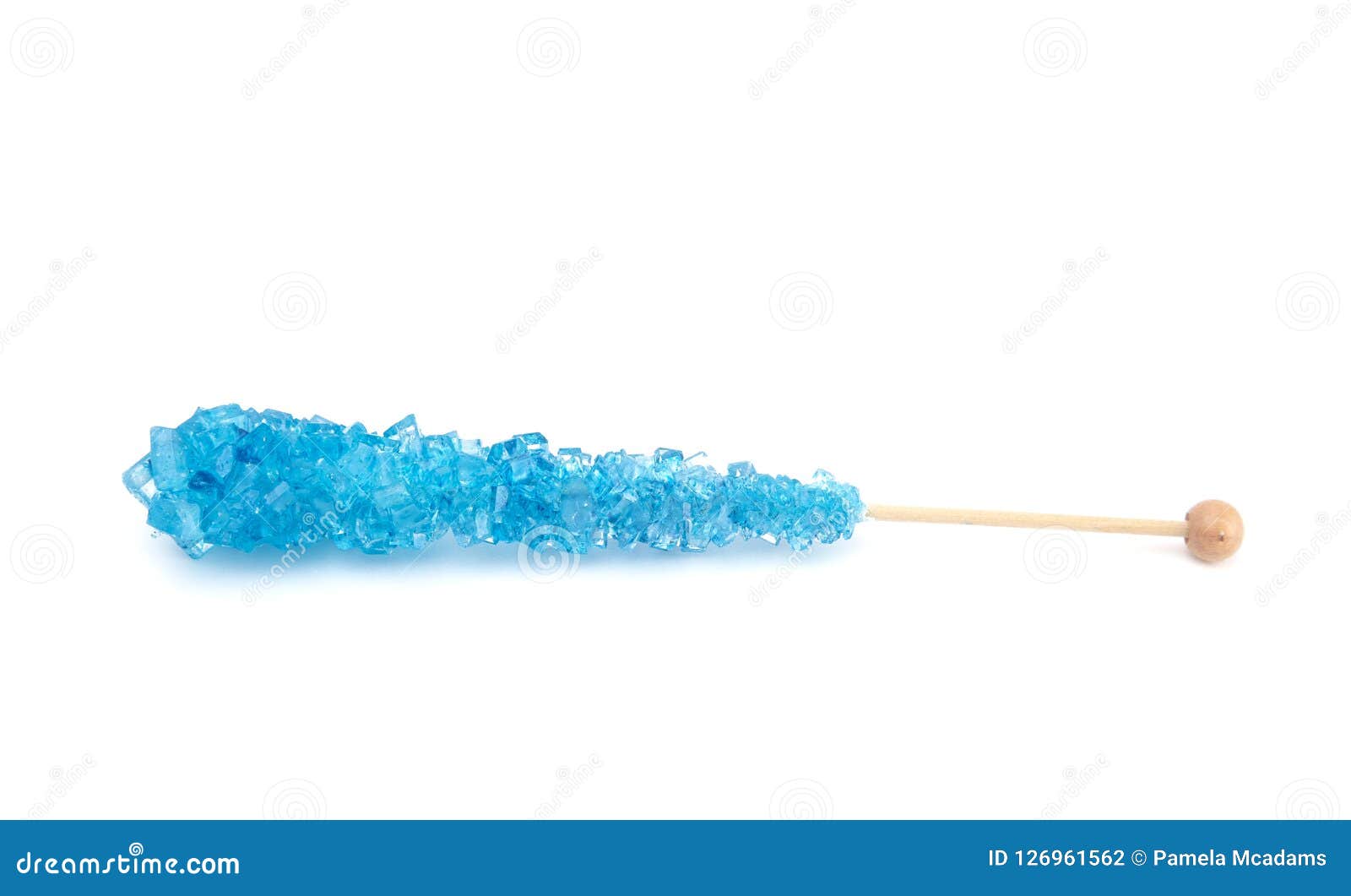 Blue Rock Candy on a Stick stock photo. Image of rock - 126961562