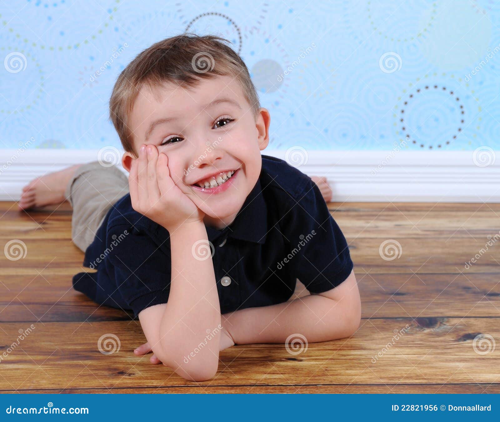 Sweet Boy Posing with a Silly Grin Stock Photo - Image of innocence ...