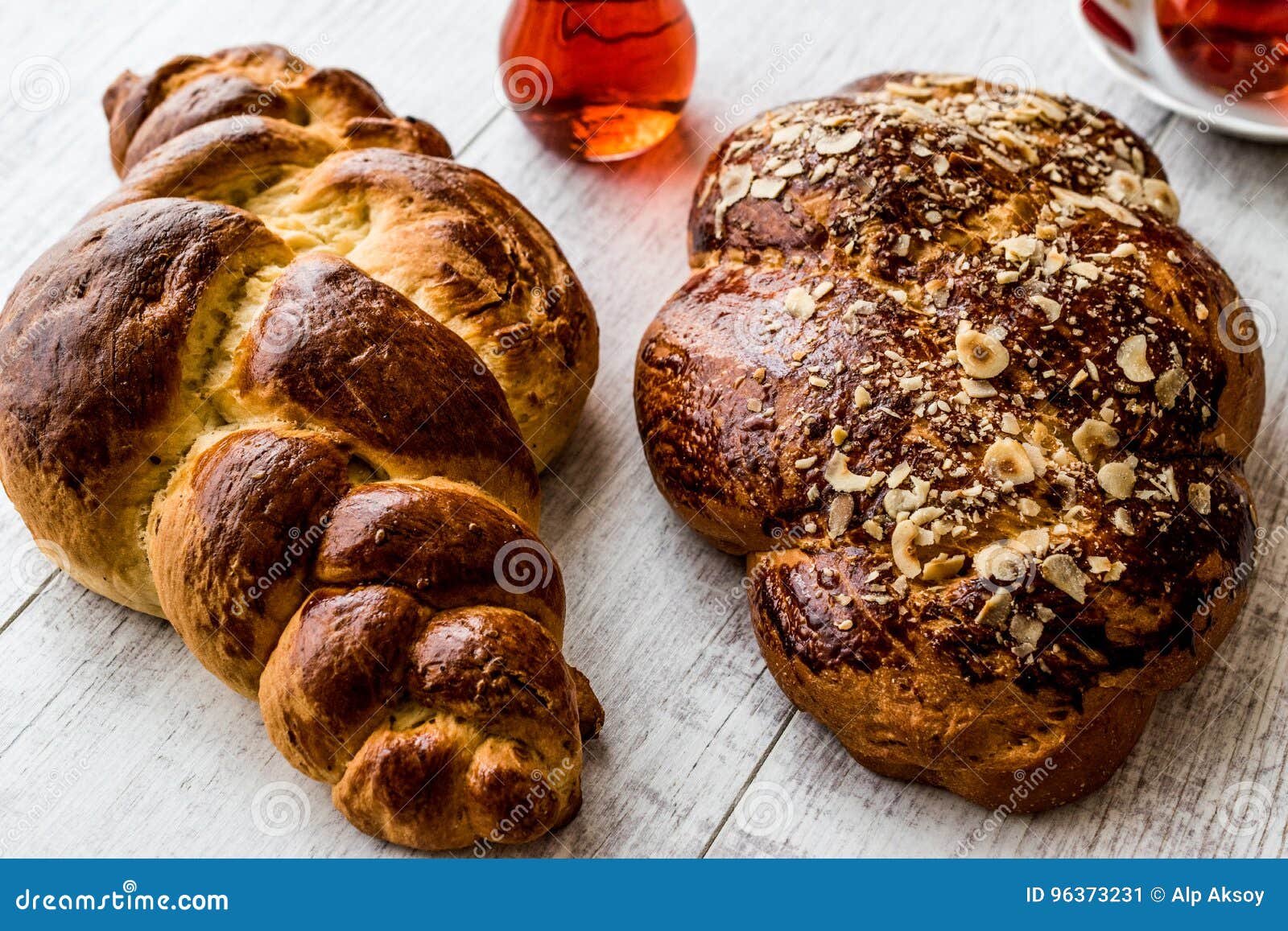 Sweet Braided Bread / Paskalya Coregi or Challah Bread for Shabbat ...