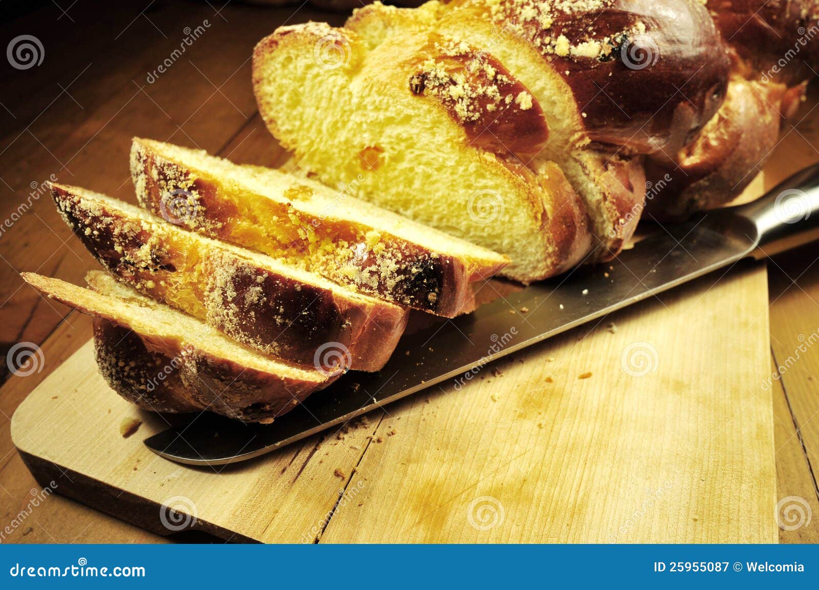 Sweet Bread stock image. Image of decor, sliced, fresh - 25955087