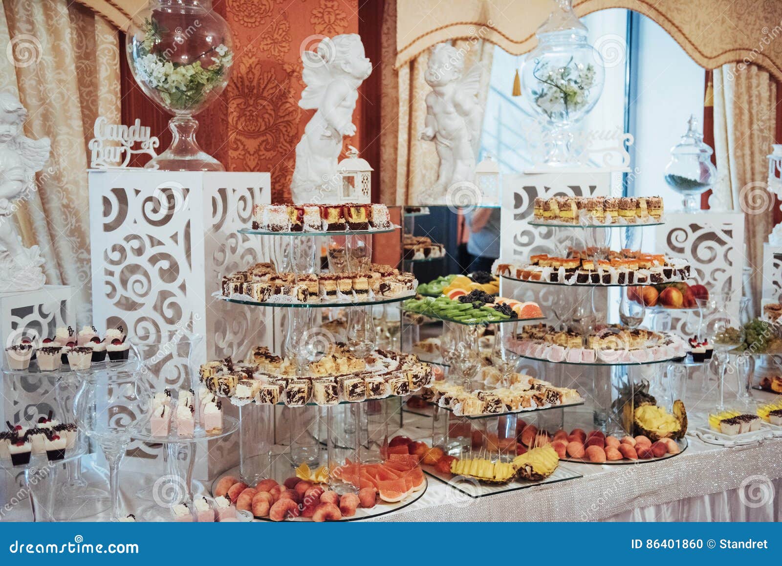 Sweet buffet table stock photo. Image of sugar, buffet - 86401860