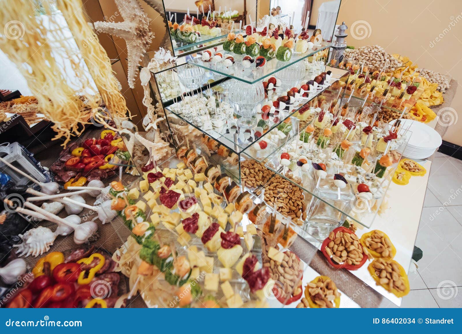 Sweet buffet table stock photo. Image of sweet, catering - 86402034
