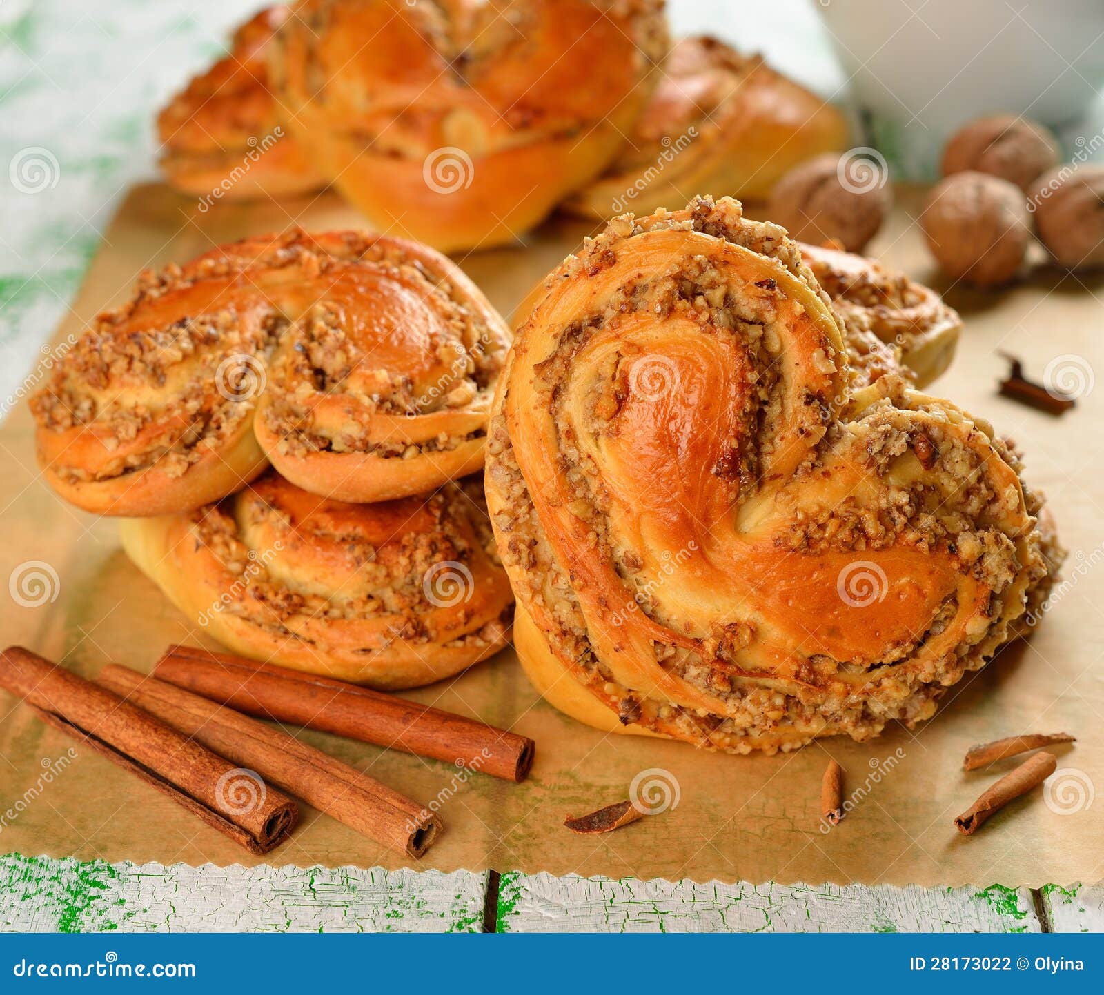 Sweet buns stock photo. Image of filling, traditional - 28173022