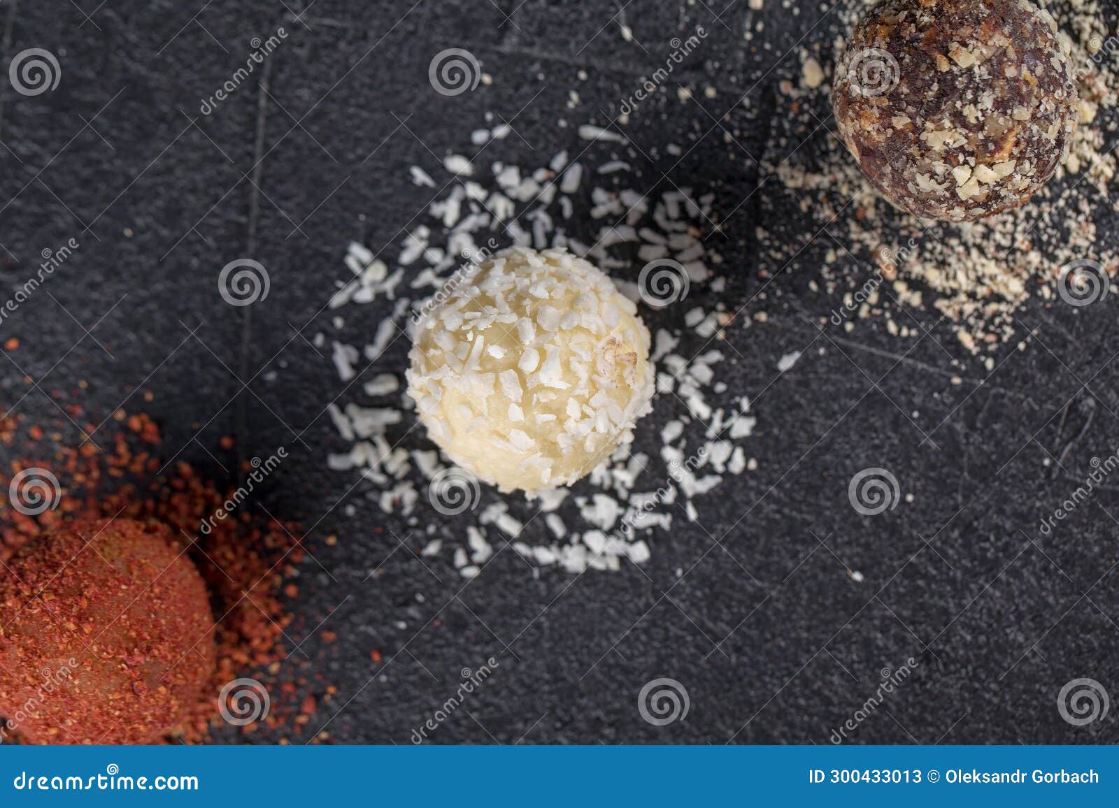 Sweet Candies with Various Fillings Stock Image - Image of group, round ...