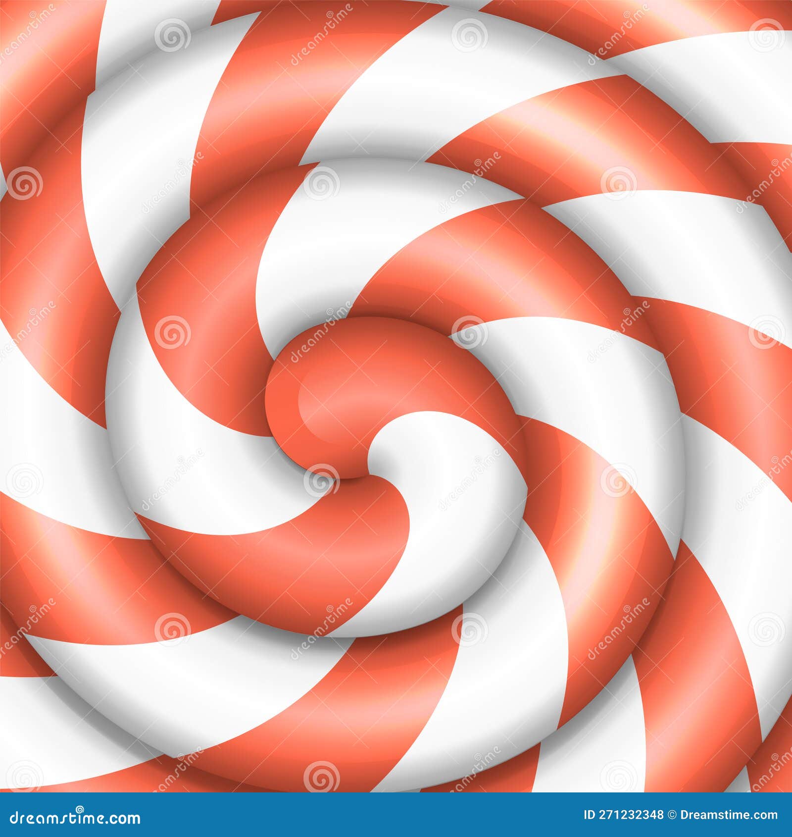 Sweet Candy Abstract Spiral Background. Vector Illustration Stock ...