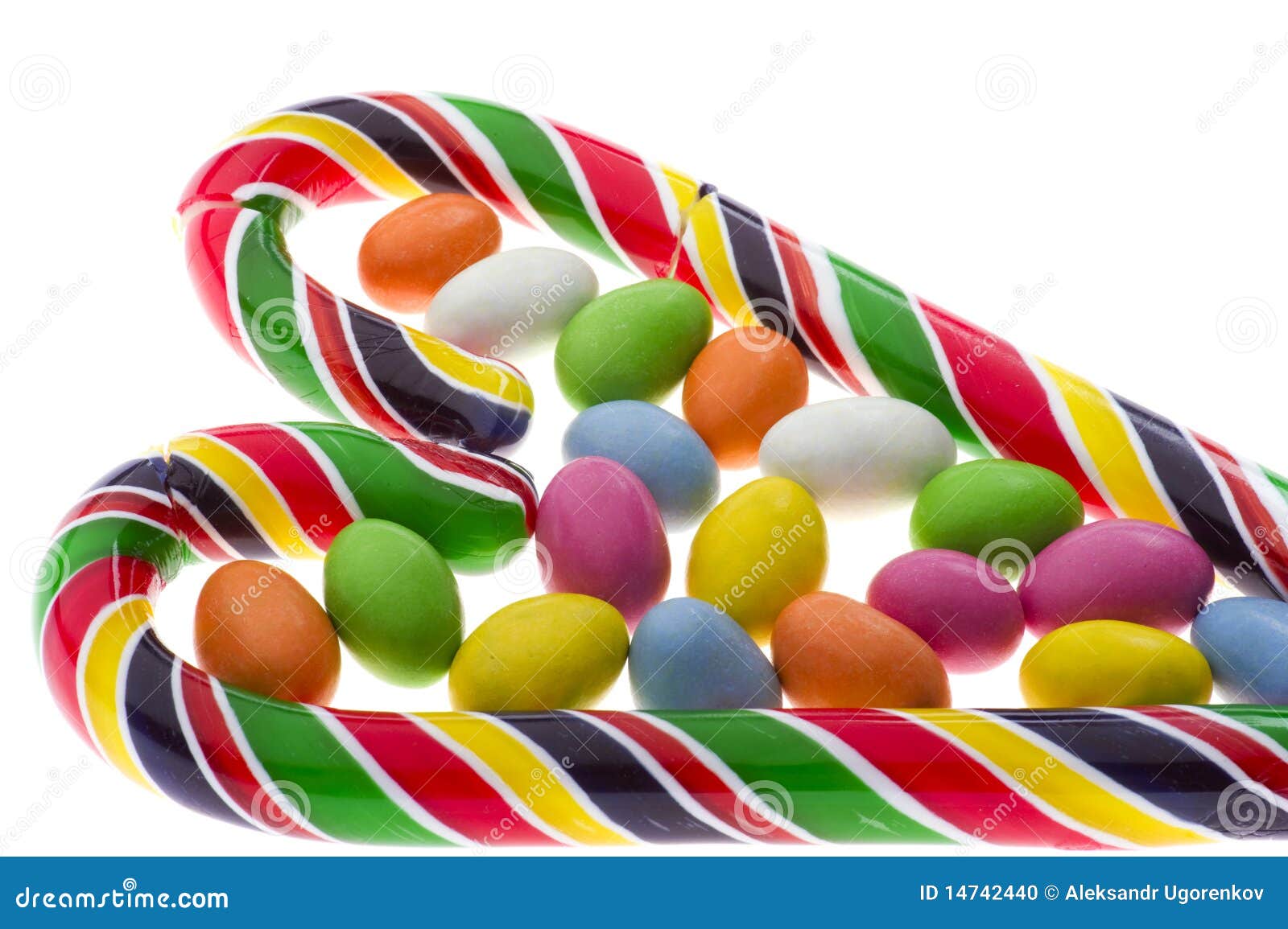 Sweet candy close up stock photo. Image of dragee, stick - 14742440