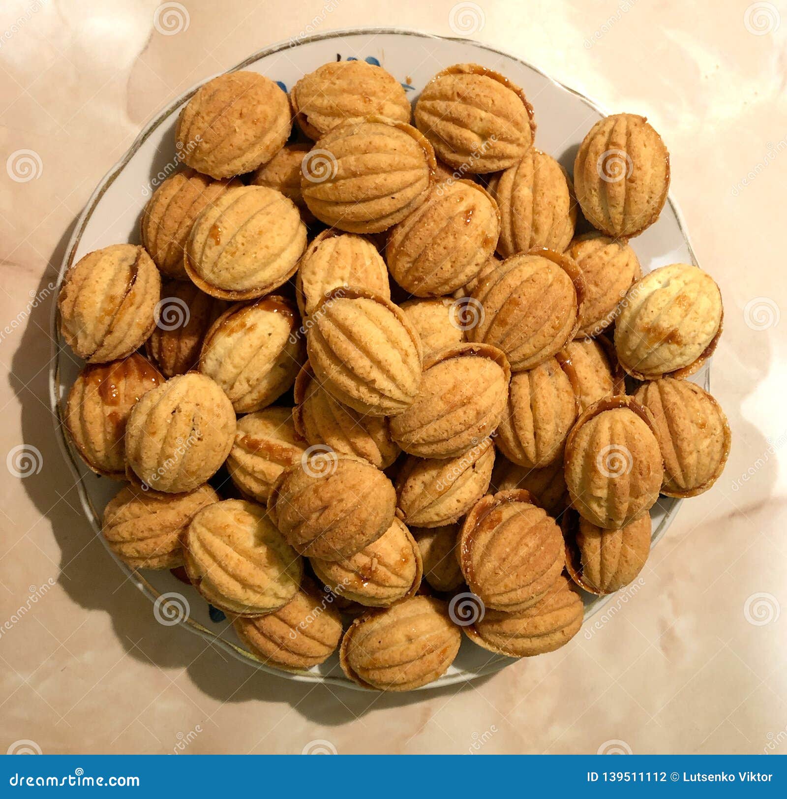 Cool Sweet Candy Nuts on a Plate Stock Photo - Image of seasonal ...