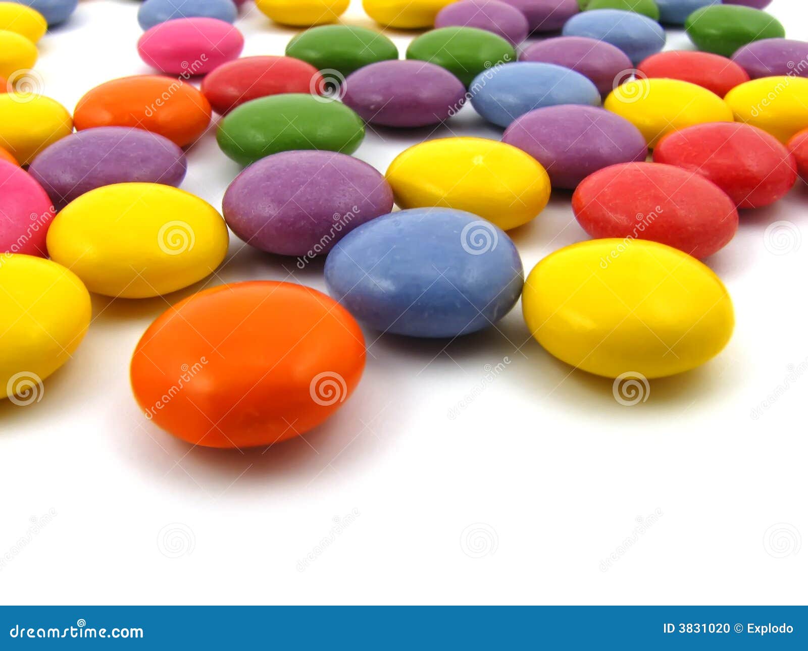 Sweet Candys stock photo. Image of circle, chocolate, shape - 3831020