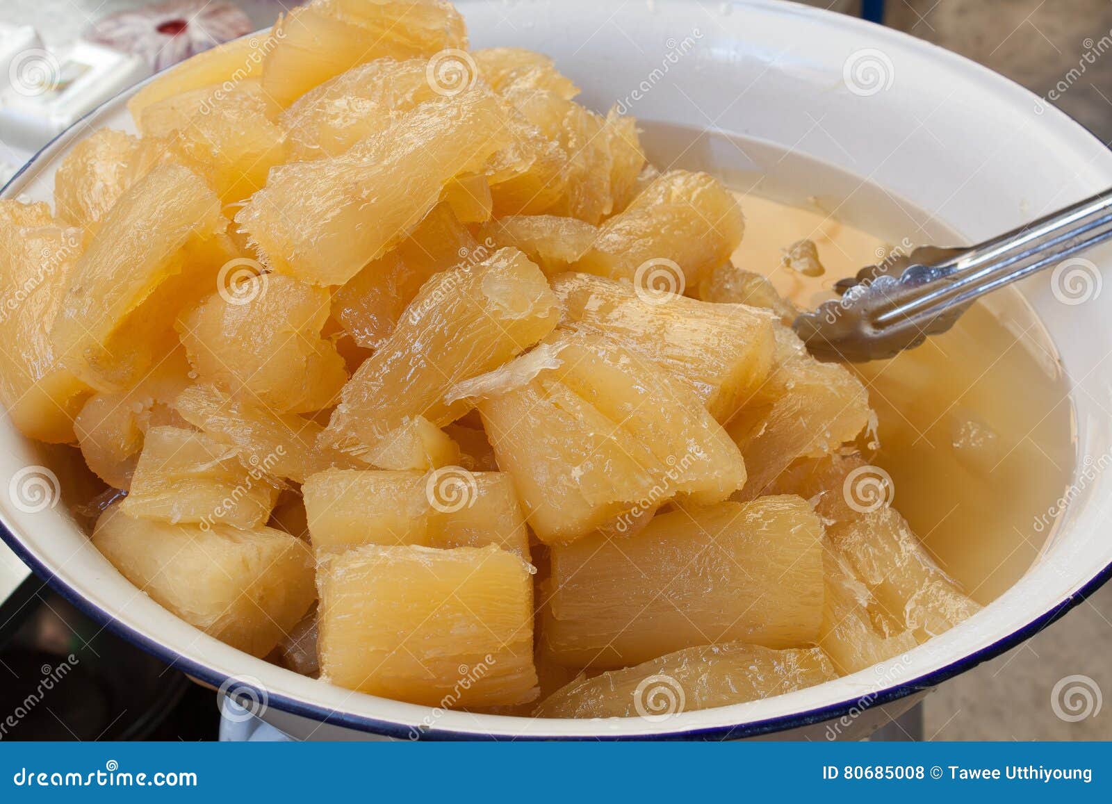 Sweet Cassava Dessert stock photo. Image of cassava, color - 80685008