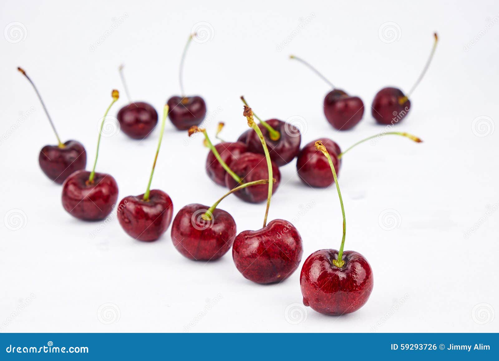 Sweet cheeries stock photo. Image of fruits, farm, isolated - 59293726