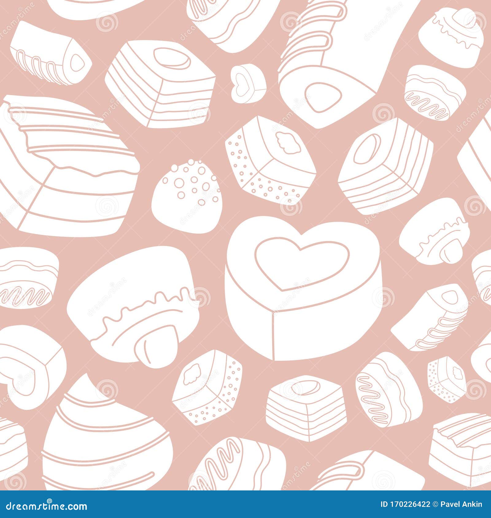 Sweet Chocolate Background 03 Stock Vector - Illustration of truffle ...