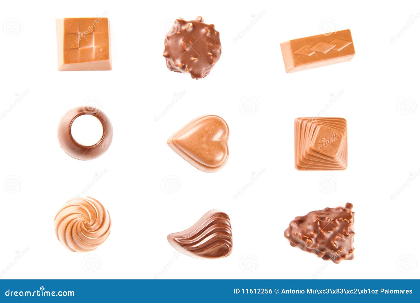 Sweet chocolate bombon stock photo. Image of shape, food - 11612256