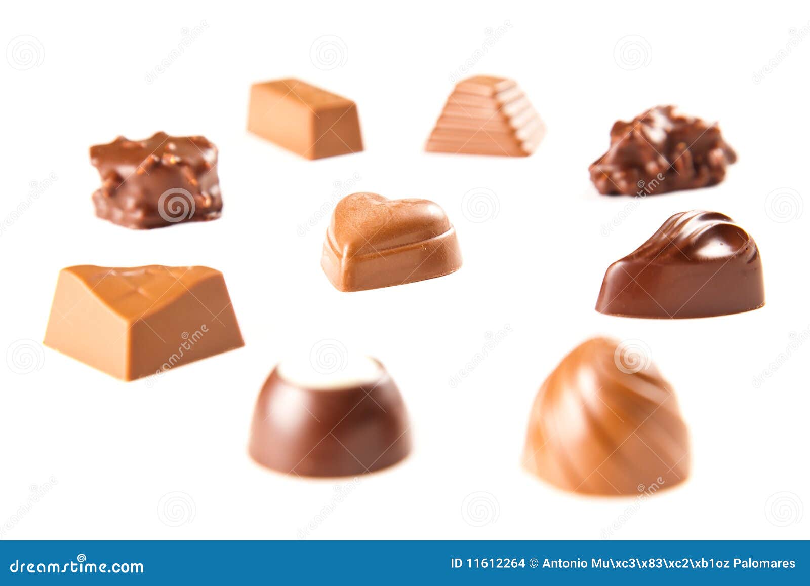 Sweet chocolate bombon stock photo. Image of shape, food - 11612264