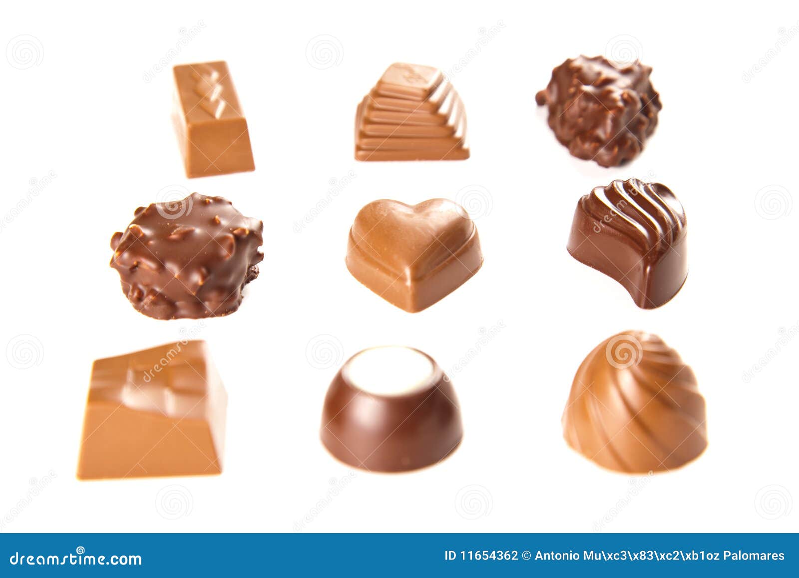 Sweet chocolate bombon stock photo. Image of dark, gift - 11654362
