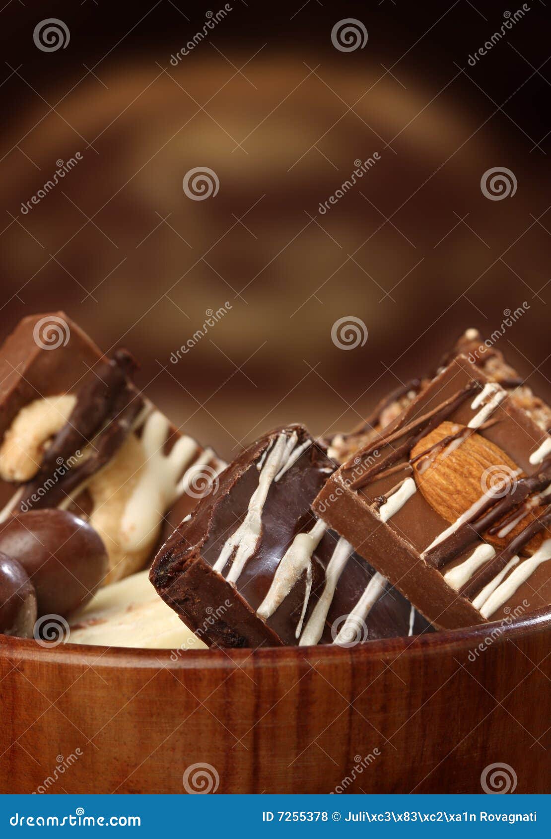 Sweet chocolate candies stock photo. Image of chocolate - 7255378