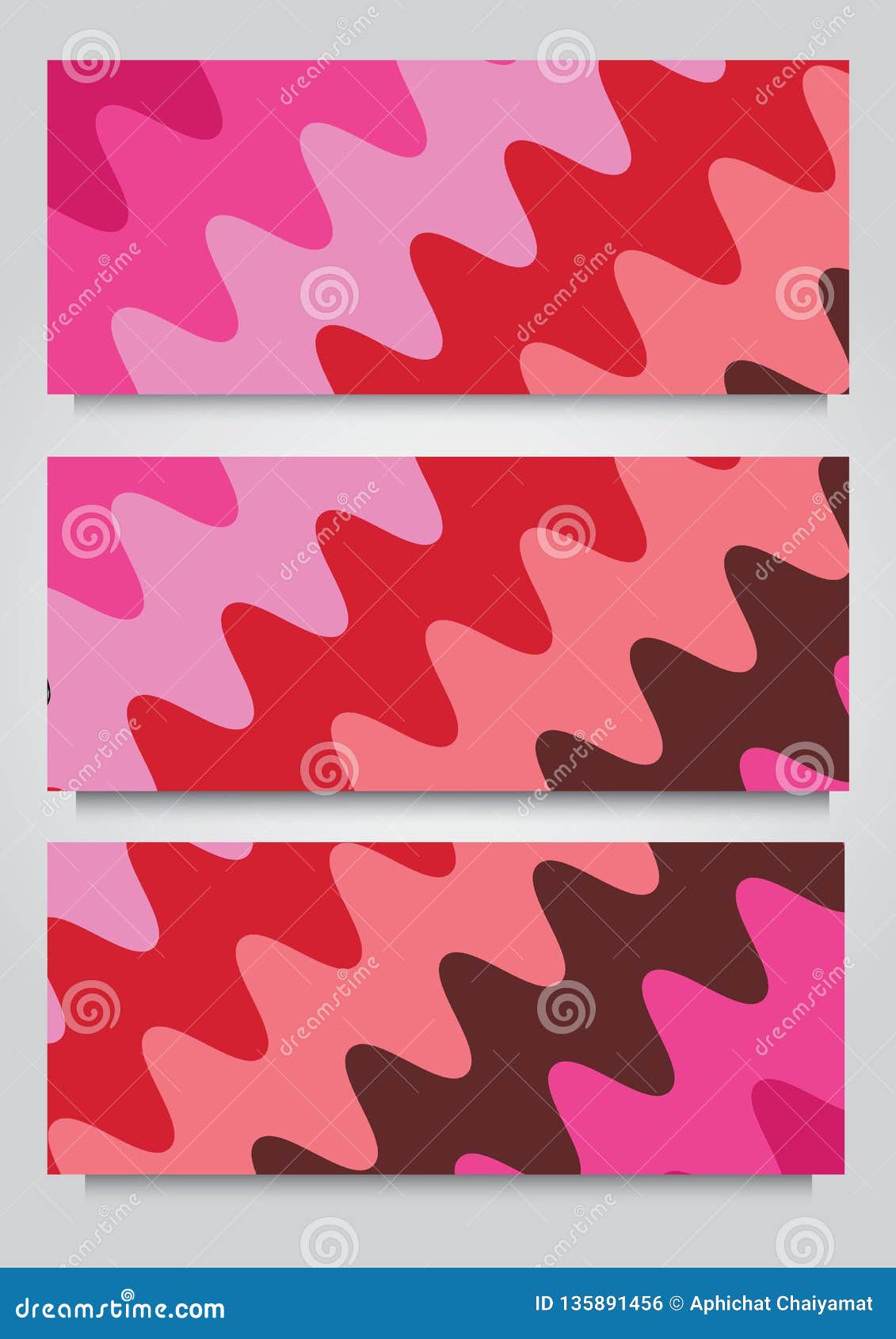 Sweet Color Banner Background Stock Illustration - Illustration of ...