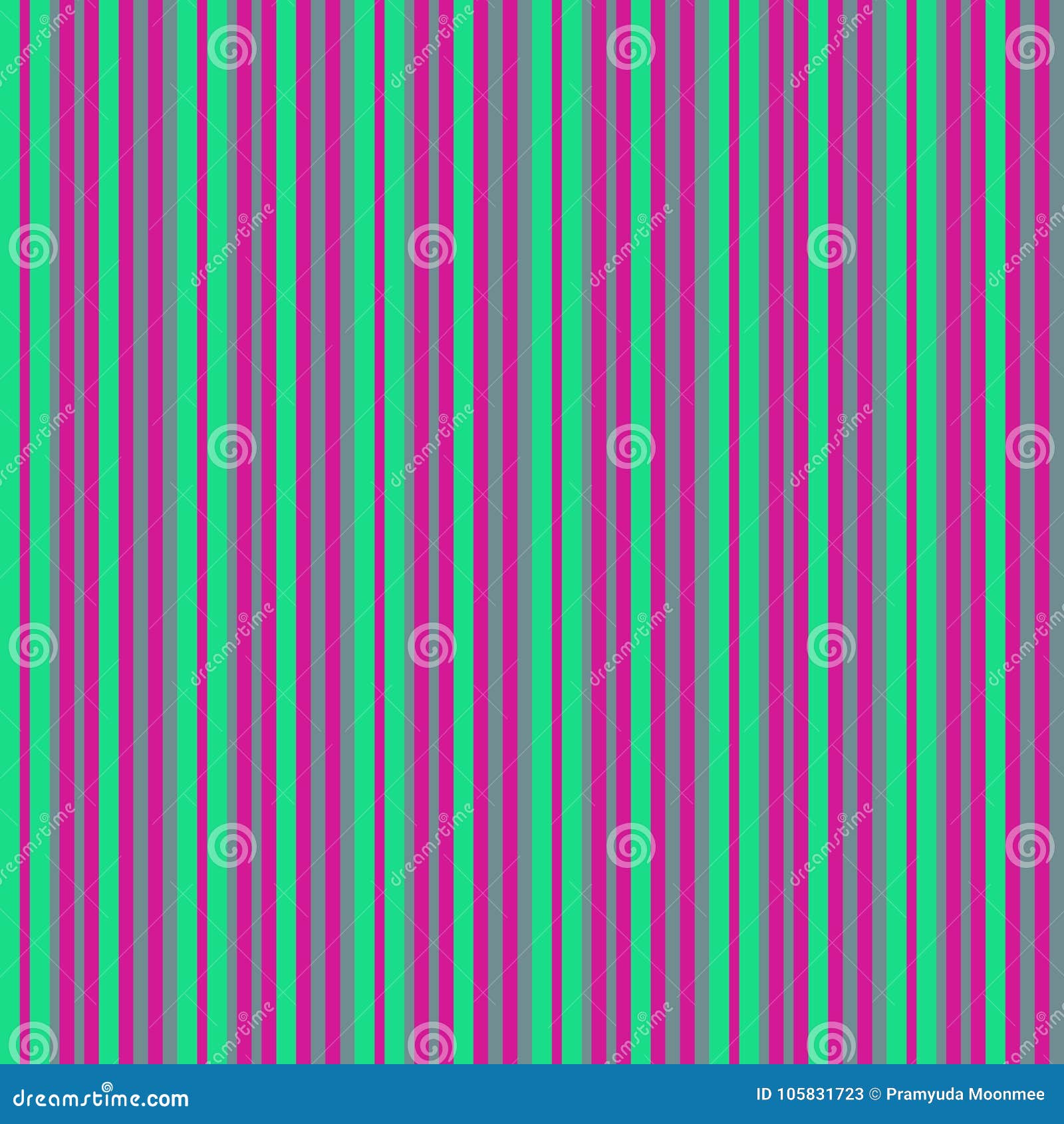 Sweet Color Style Seamless Stripes Pattern. Abstract Vecto Stock Vector ...