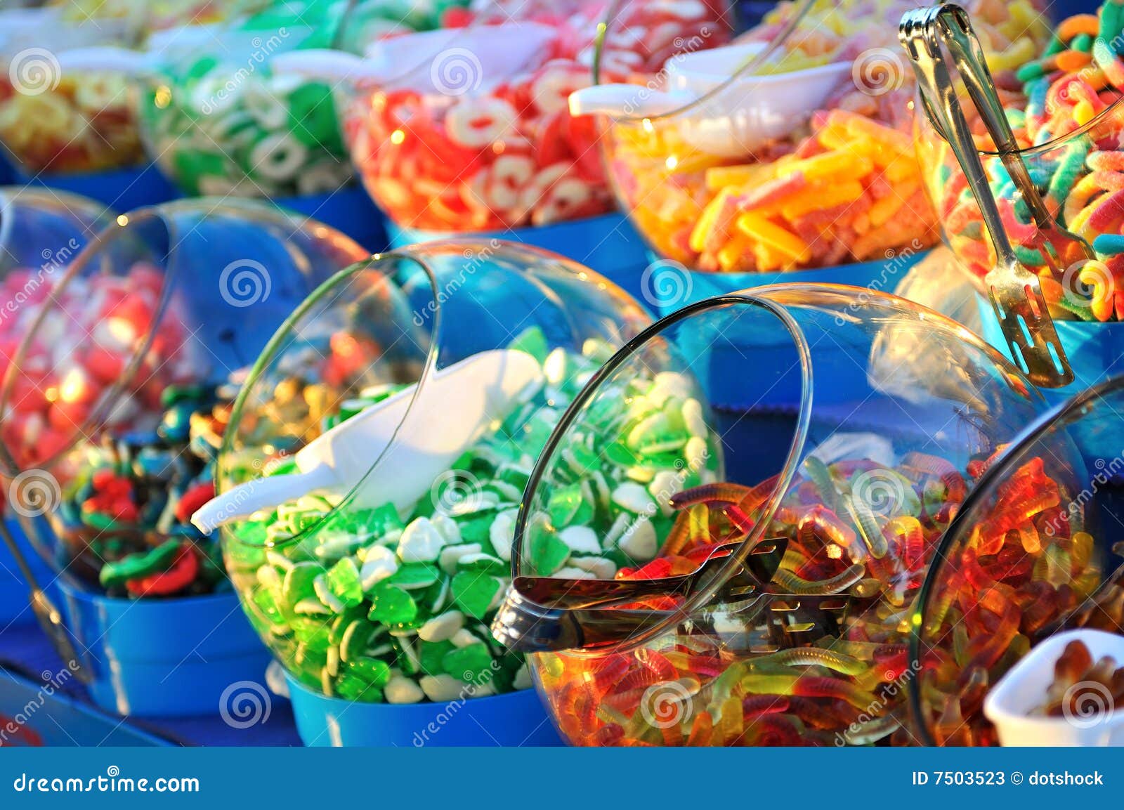Sweet Colorful Candy, Isolated On White Stock Photo | CartoonDealer.com ...