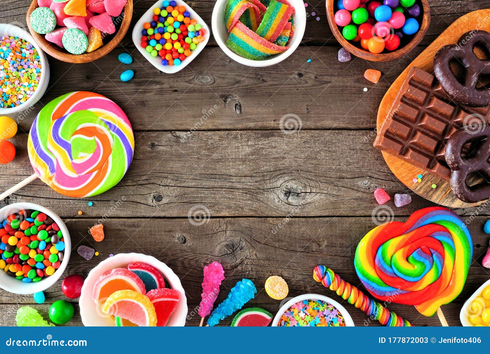 Colorful Candy Tables