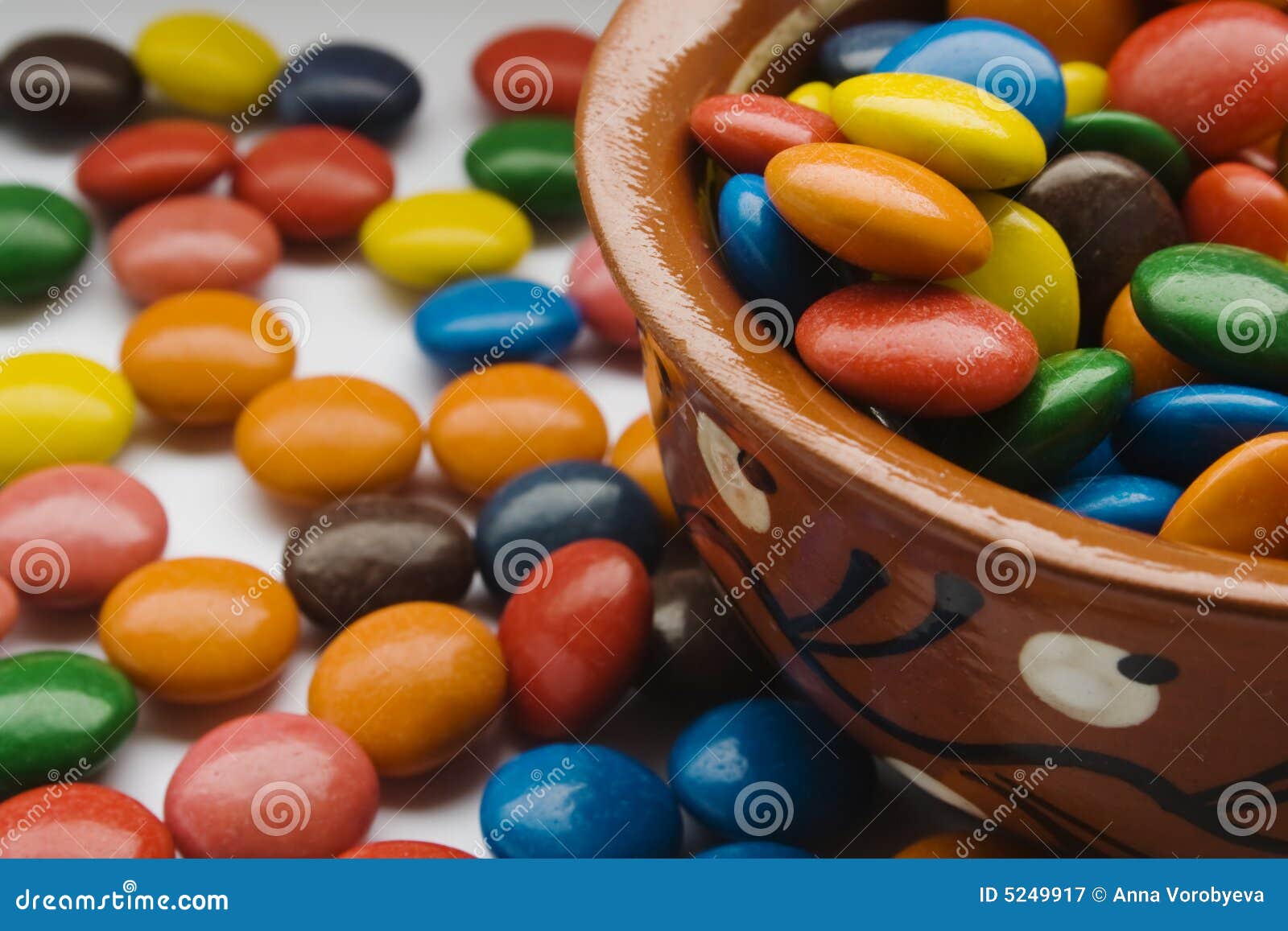 Sweet colors stock image. Image of colored, sugar, dragee - 5249917